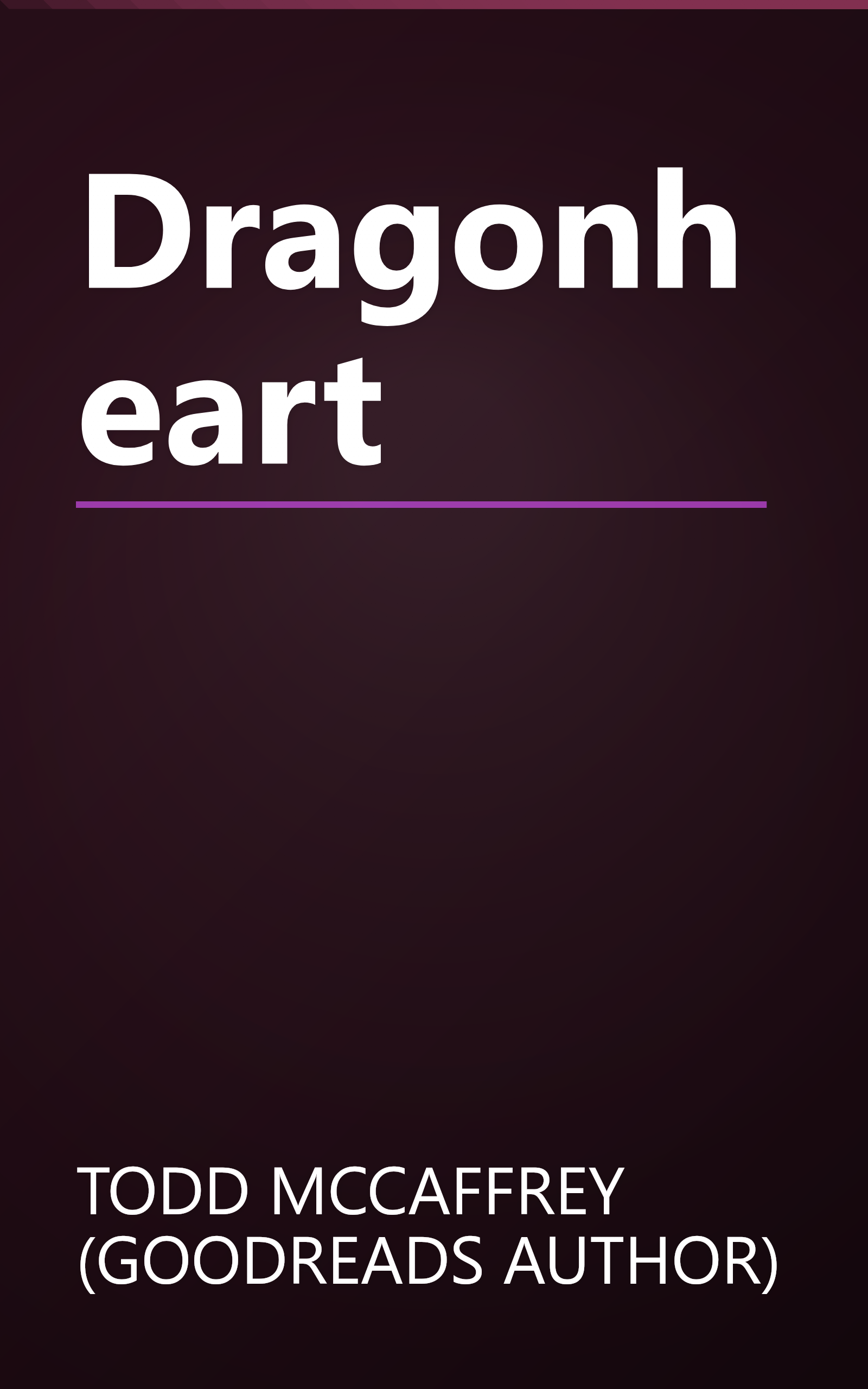 Dragonheart book cover