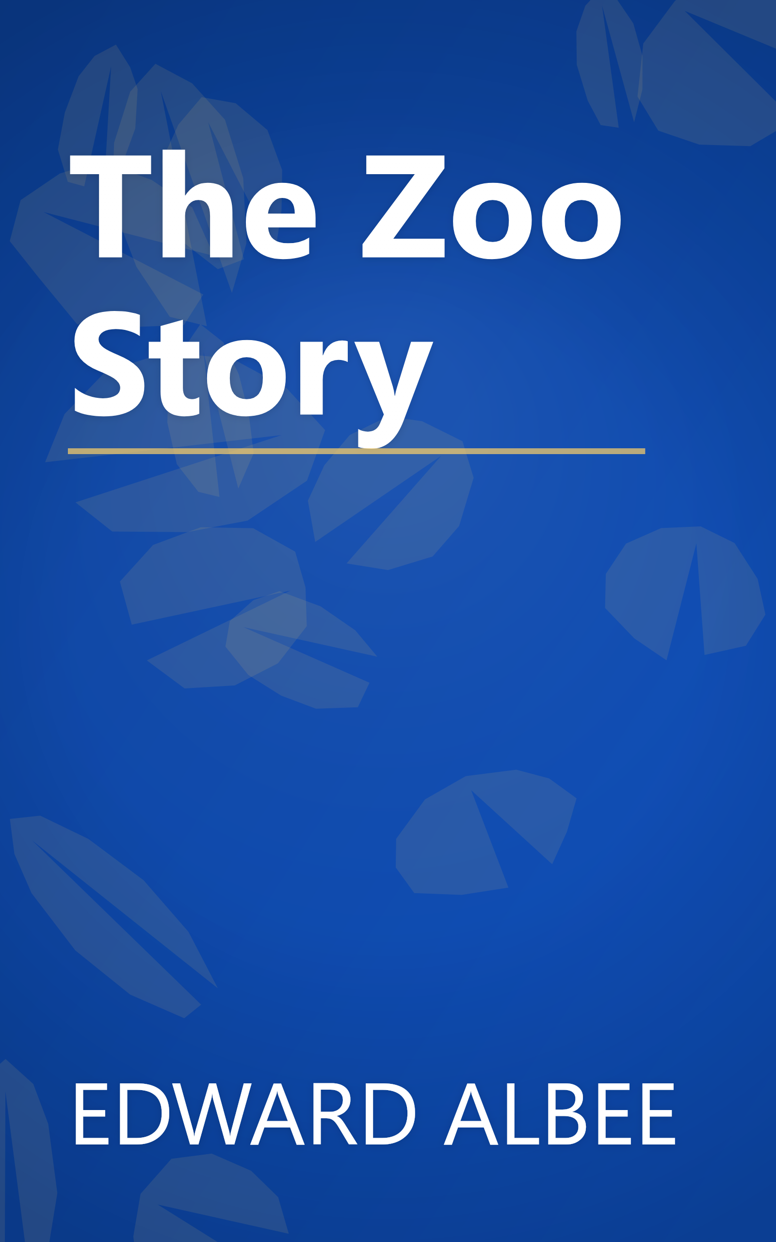 The Zoo Story book cover