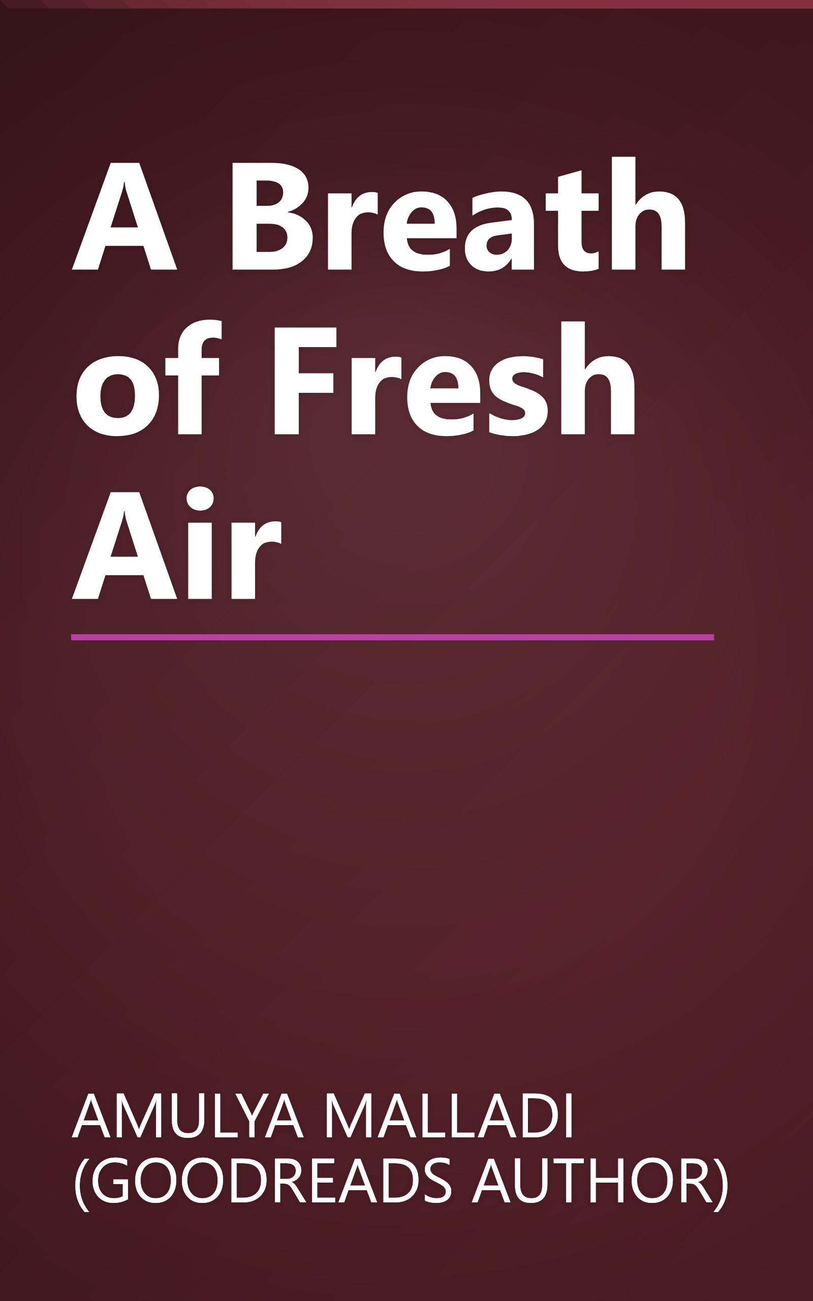 A Breath of Fresh Air book cover