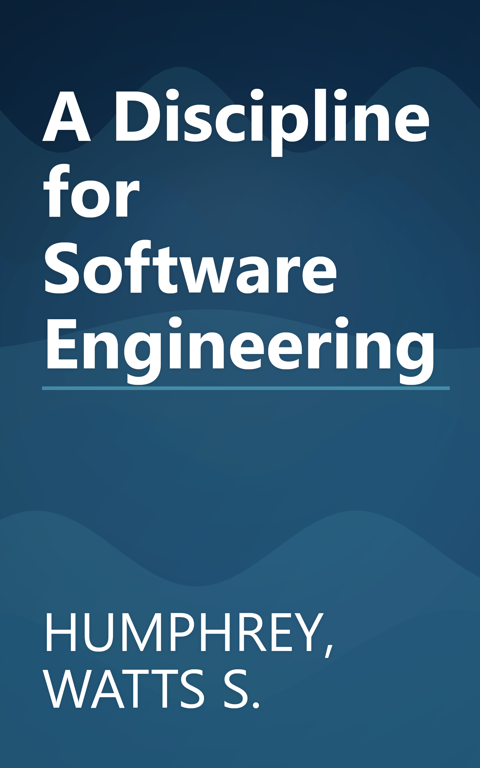 A Discipline for Software Engineering book cover