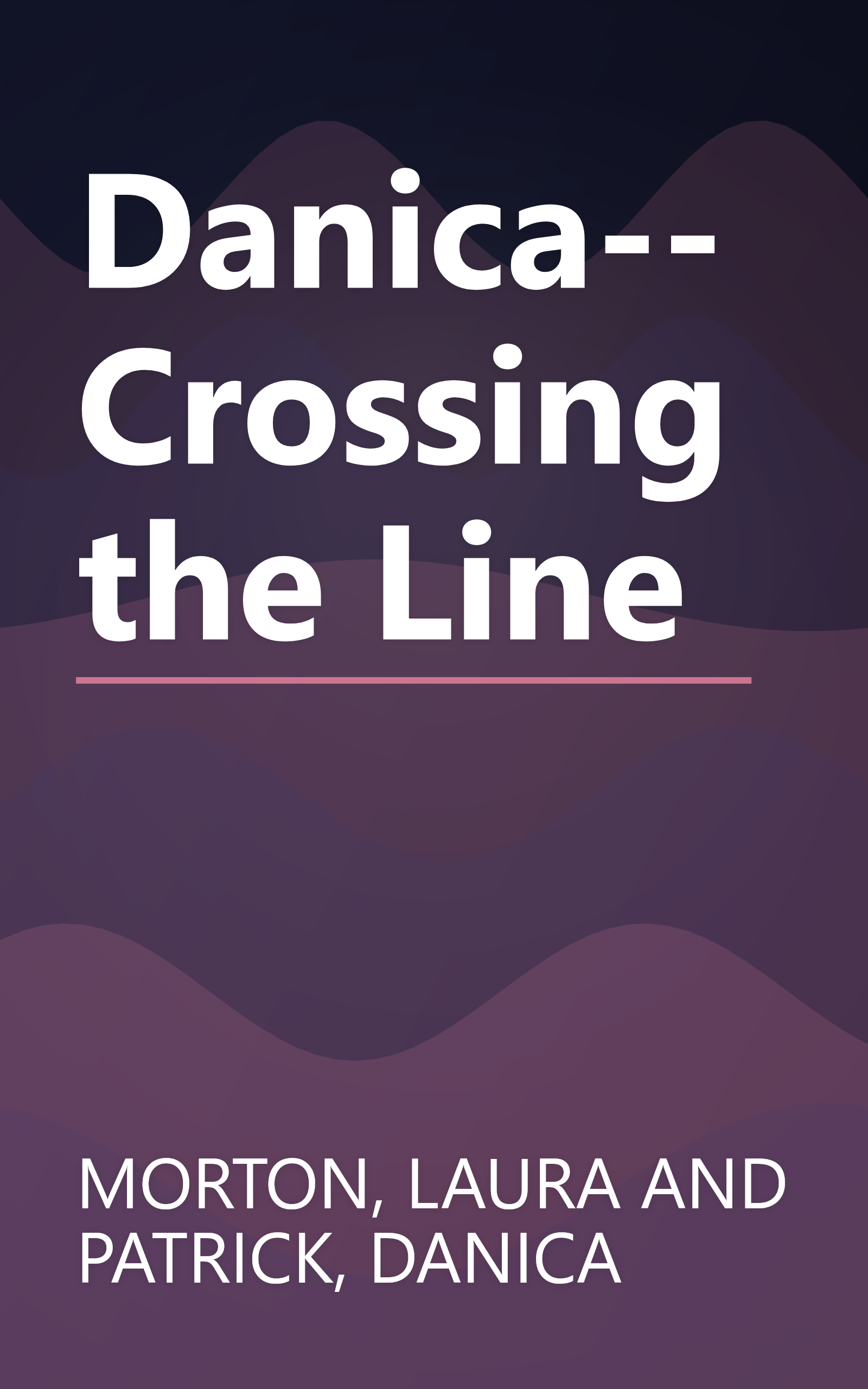 Danica--Crossing the Line book cover