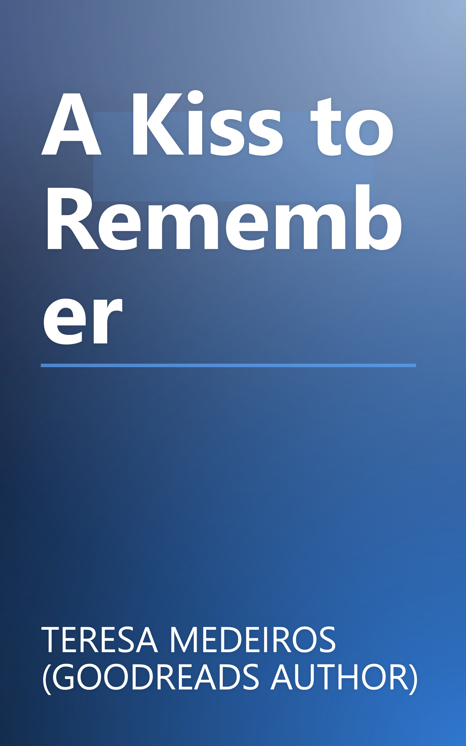 A Kiss to Remember book cover