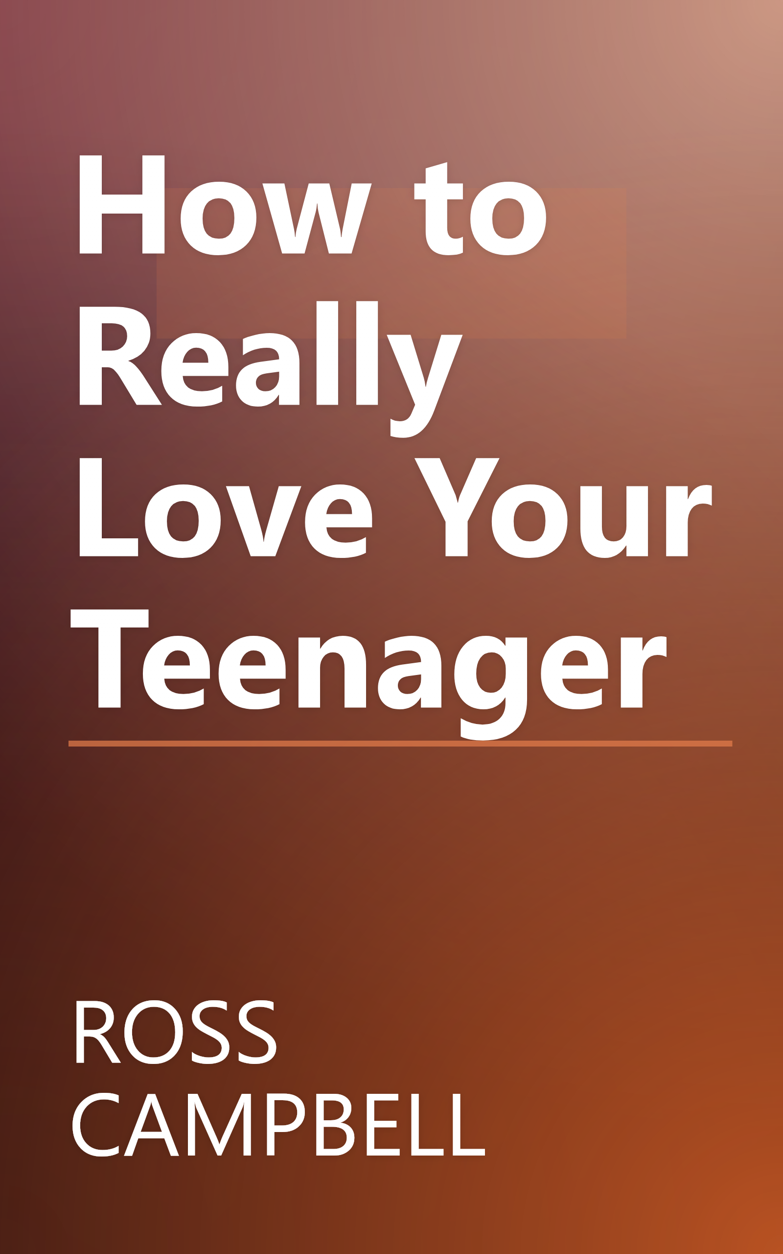 How to Really Love Your Teenager book cover