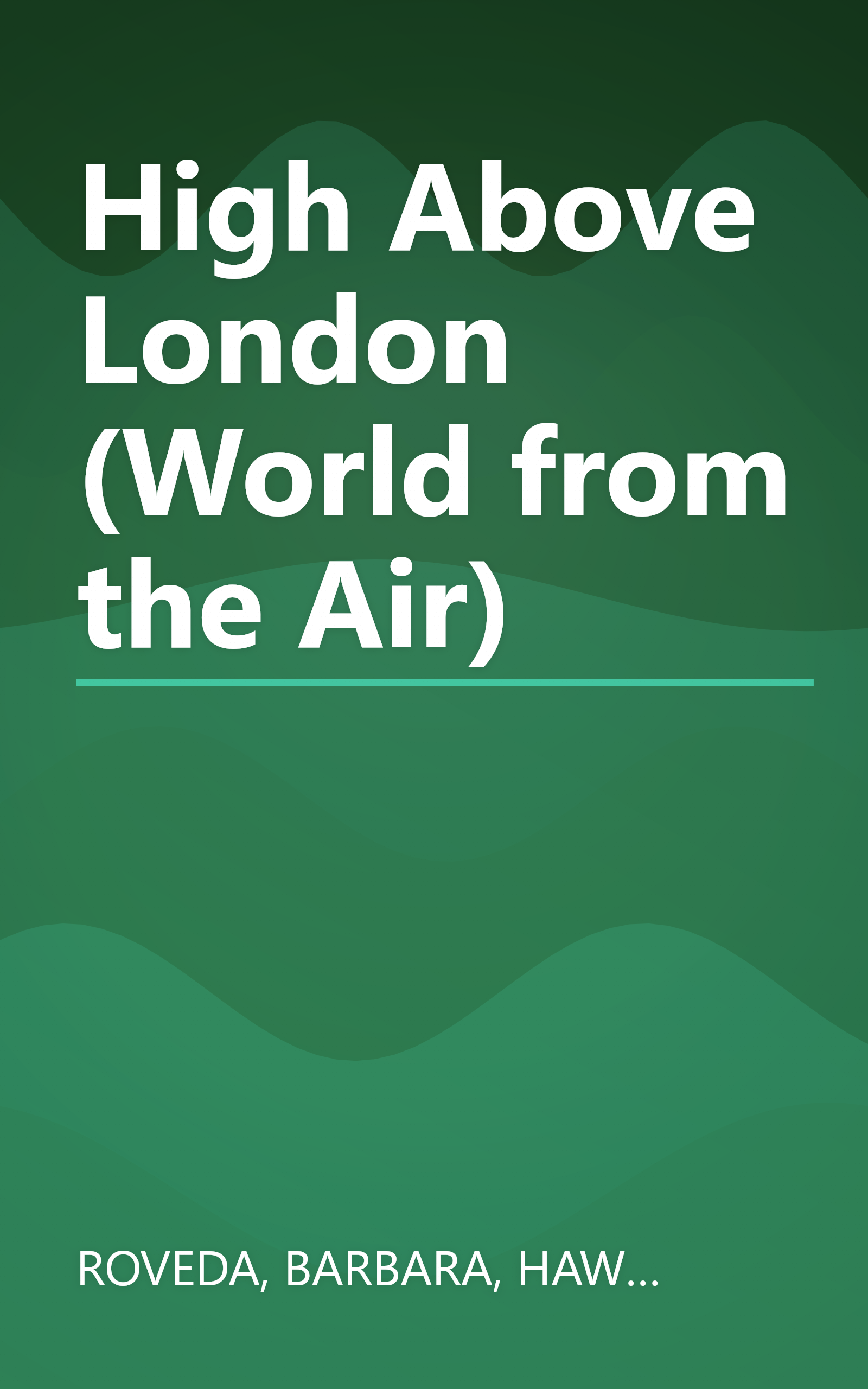 High Above London (World from the Air) book cover