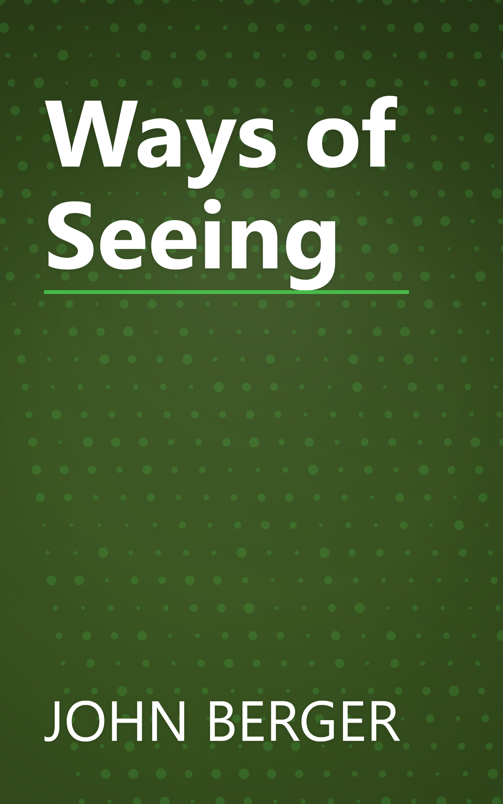 Ways of Seeing book cover