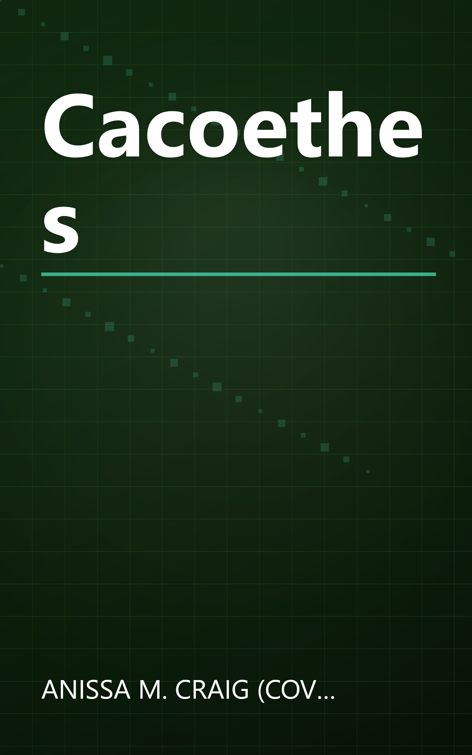 Cacoethes book cover