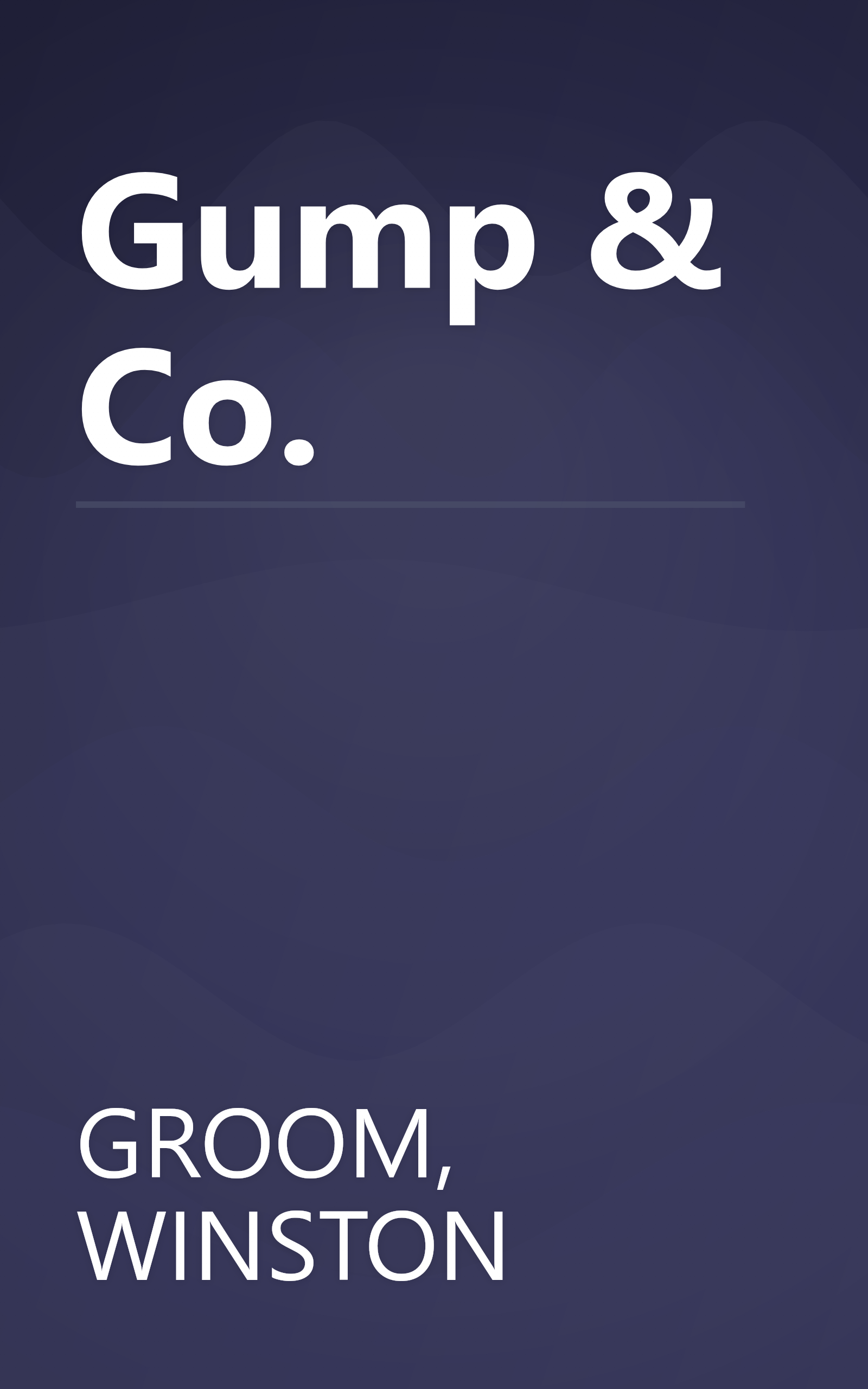 Gump & Co. book cover