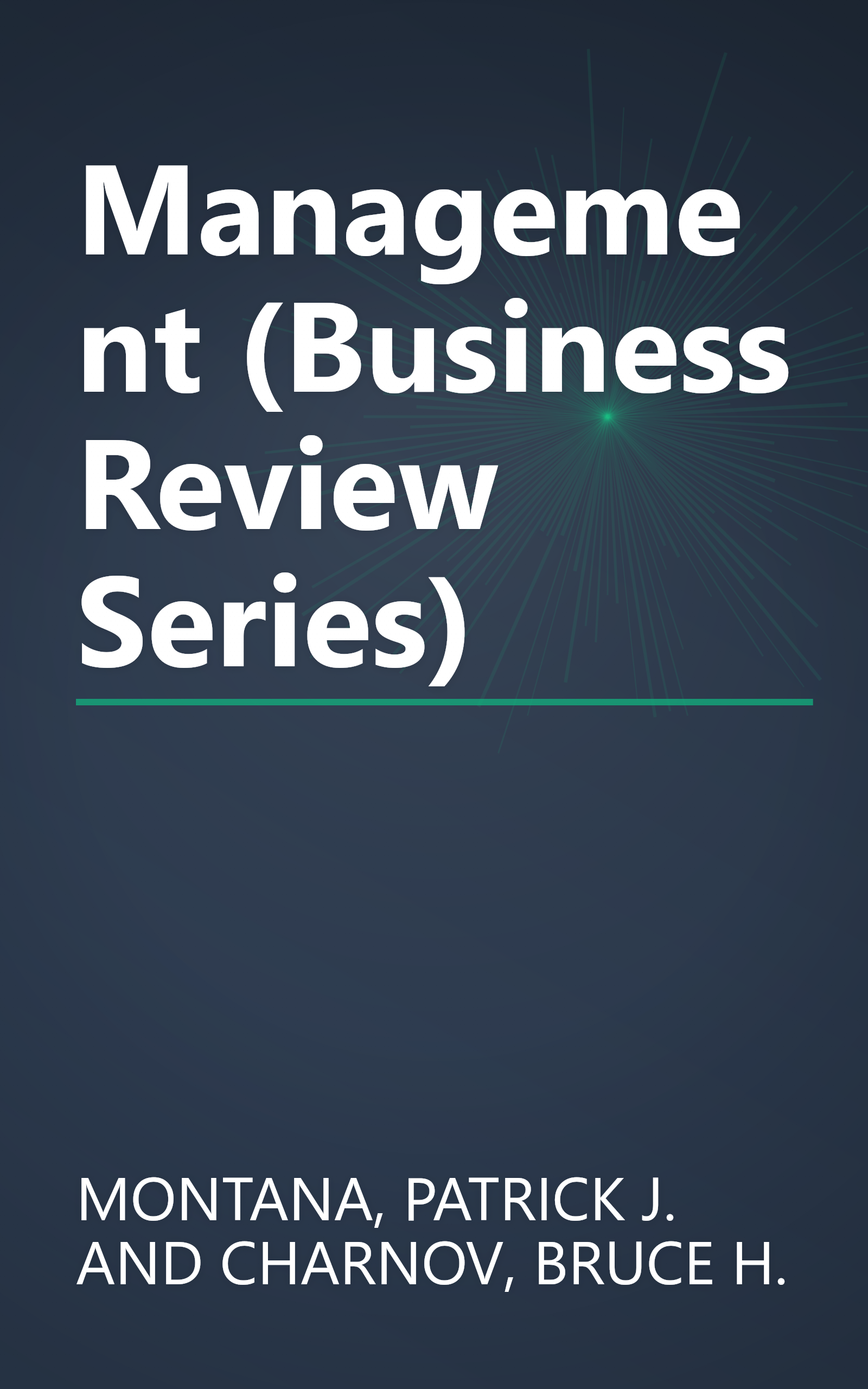Management (Business Review Series) book cover