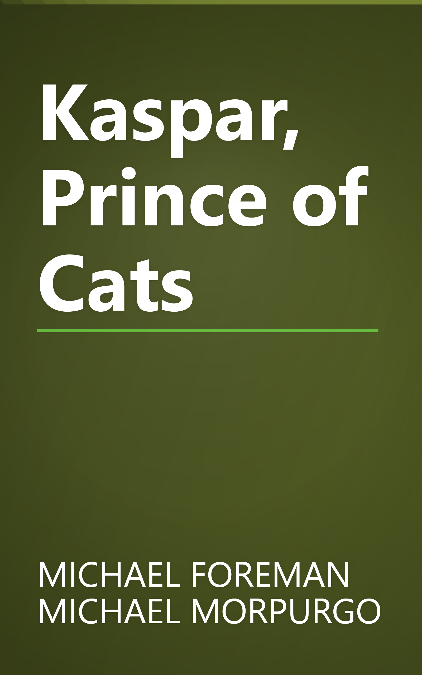 Kaspar, Prince of Cats book cover