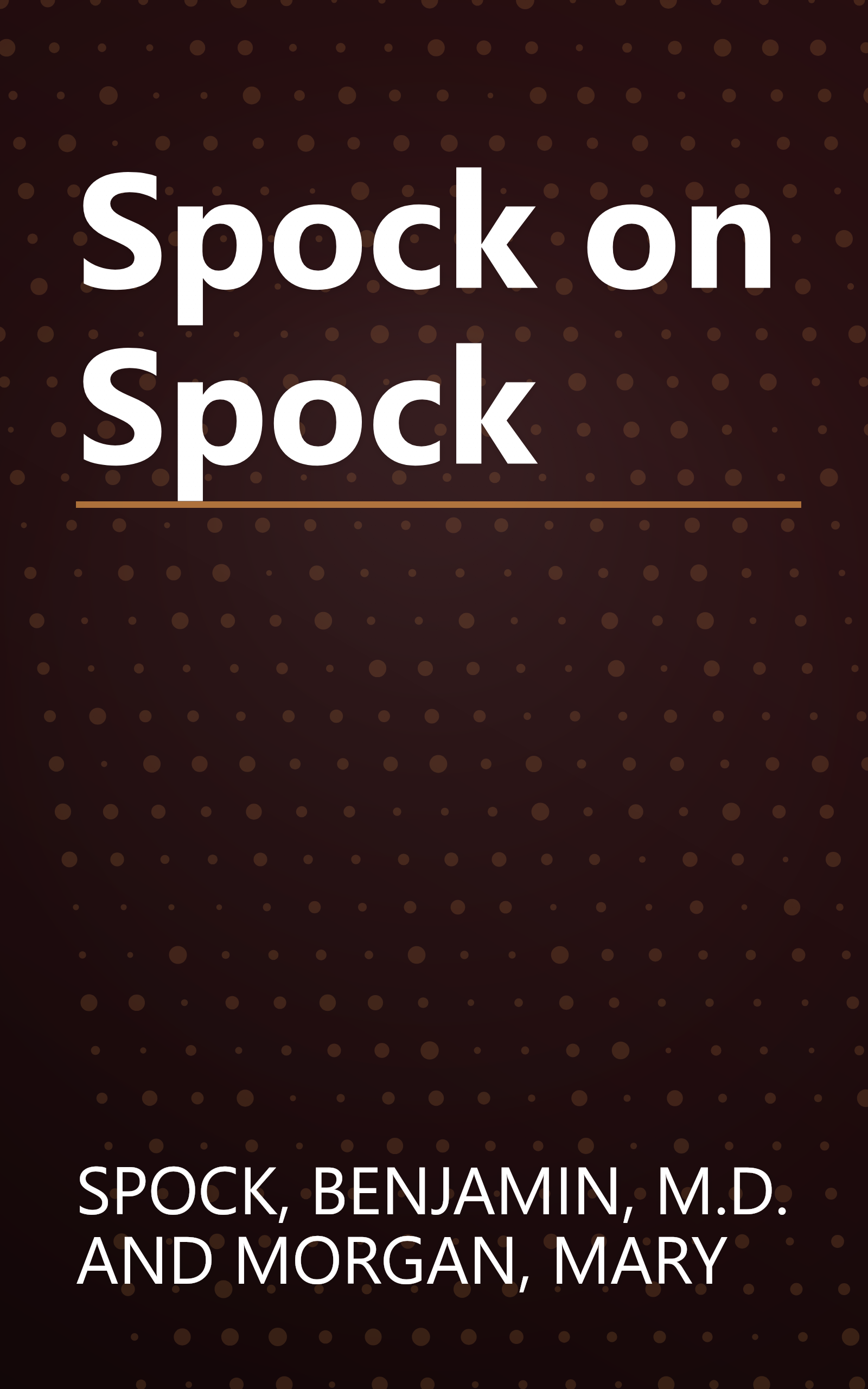 Spock on Spock book cover