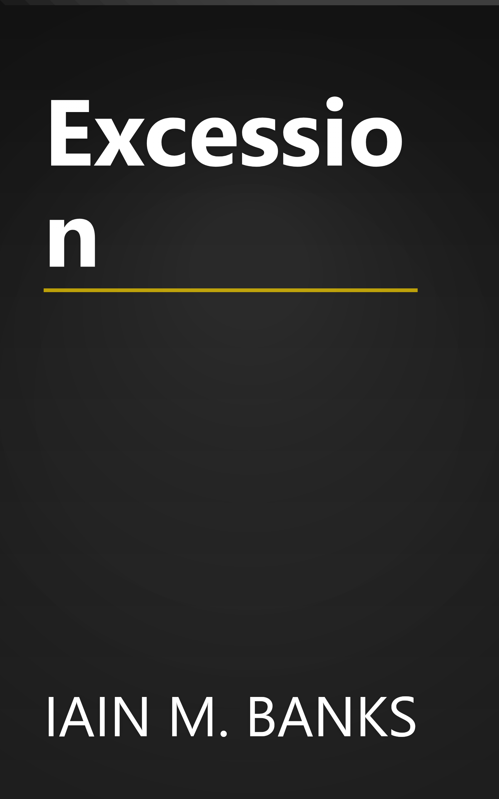 Excession book cover