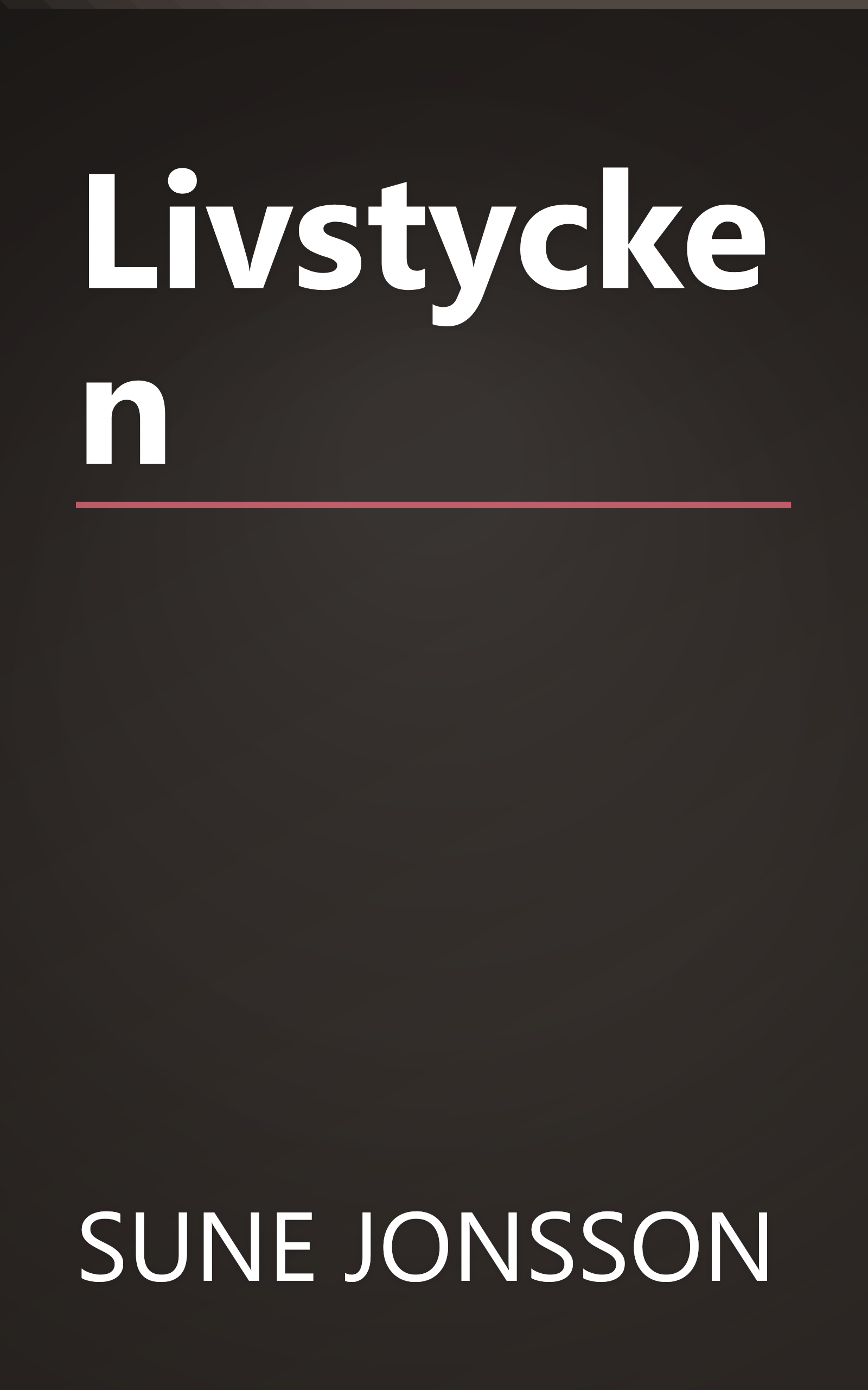Livstycken book cover