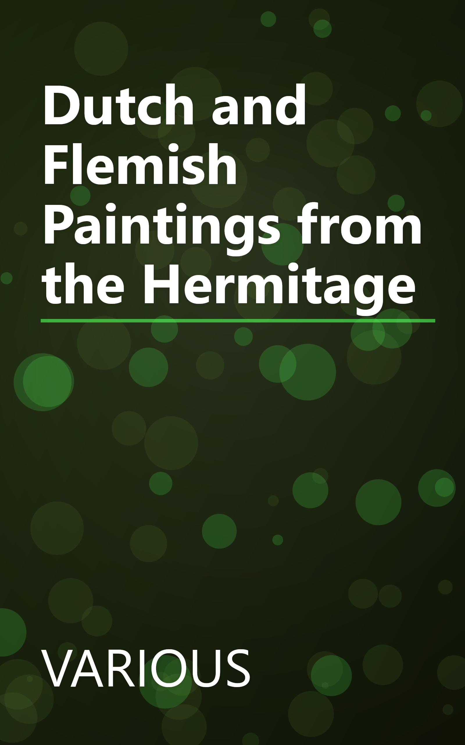 Dutch and Flemish Paintings from the Hermitage book cover