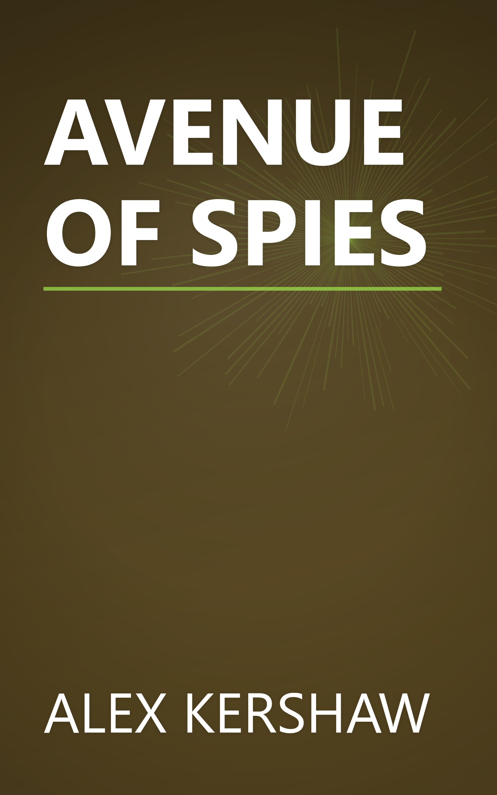 AVENUE OF SPIES book cover