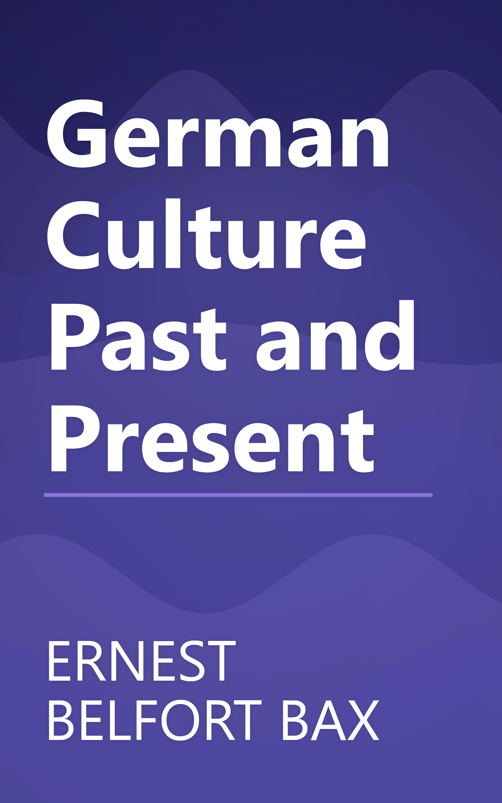German Culture Past and Present book cover