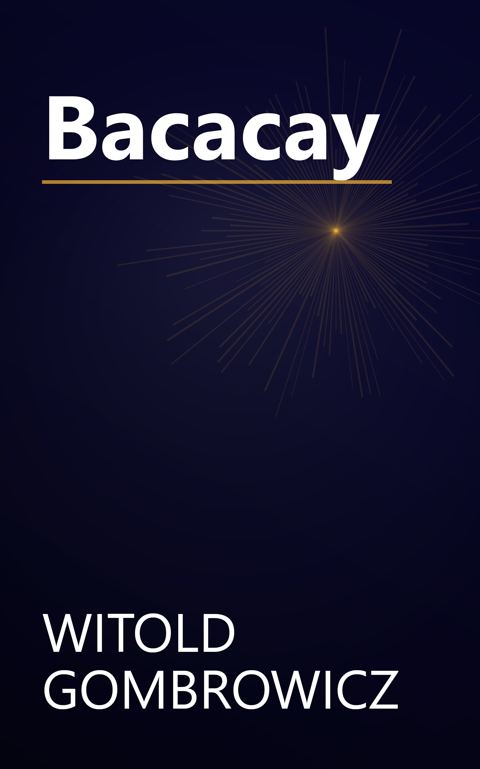 Bacacay book cover