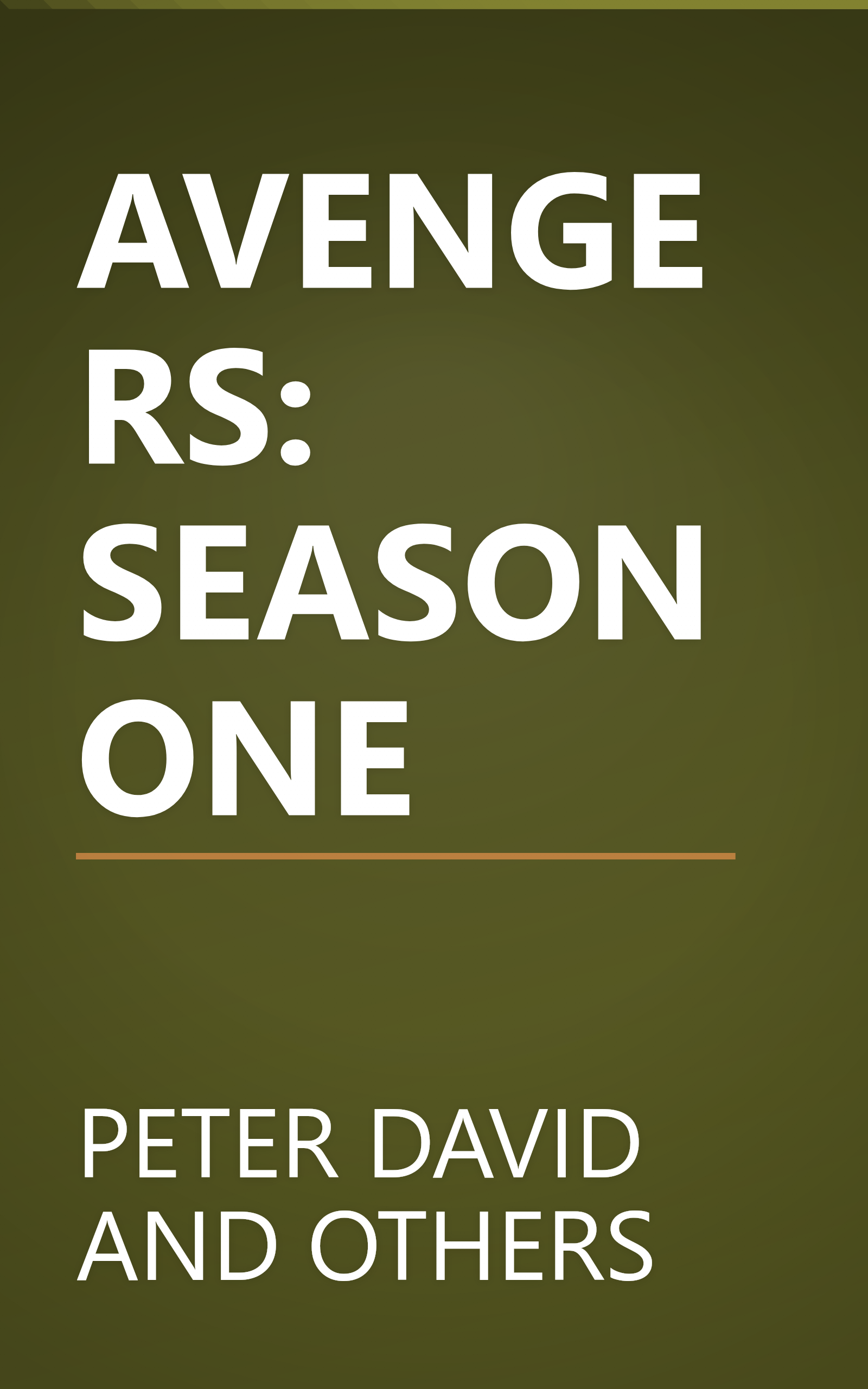 AVENGERS: SEASON ONE book cover
