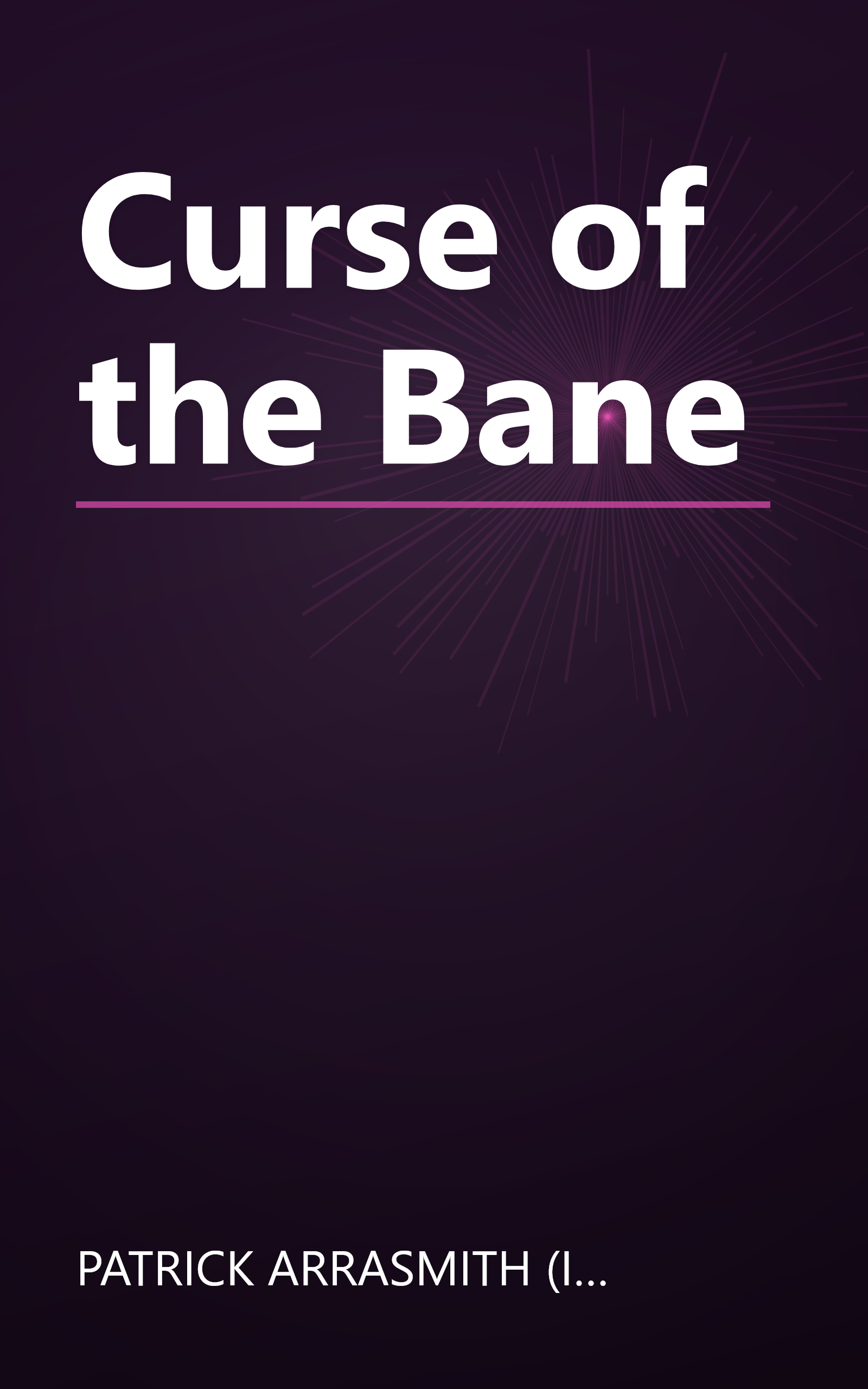 Curse of the Bane book cover