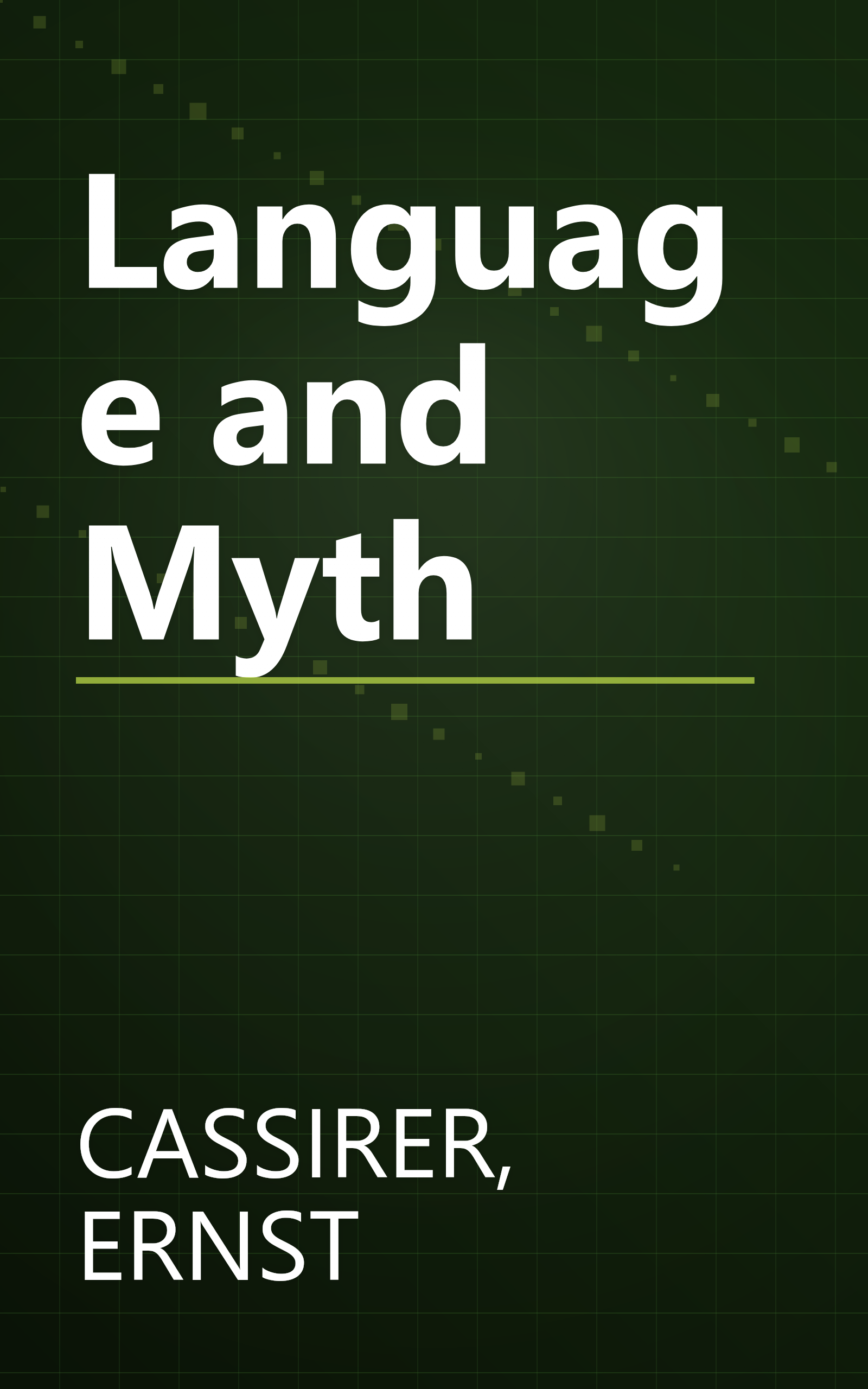 Language and Myth book cover