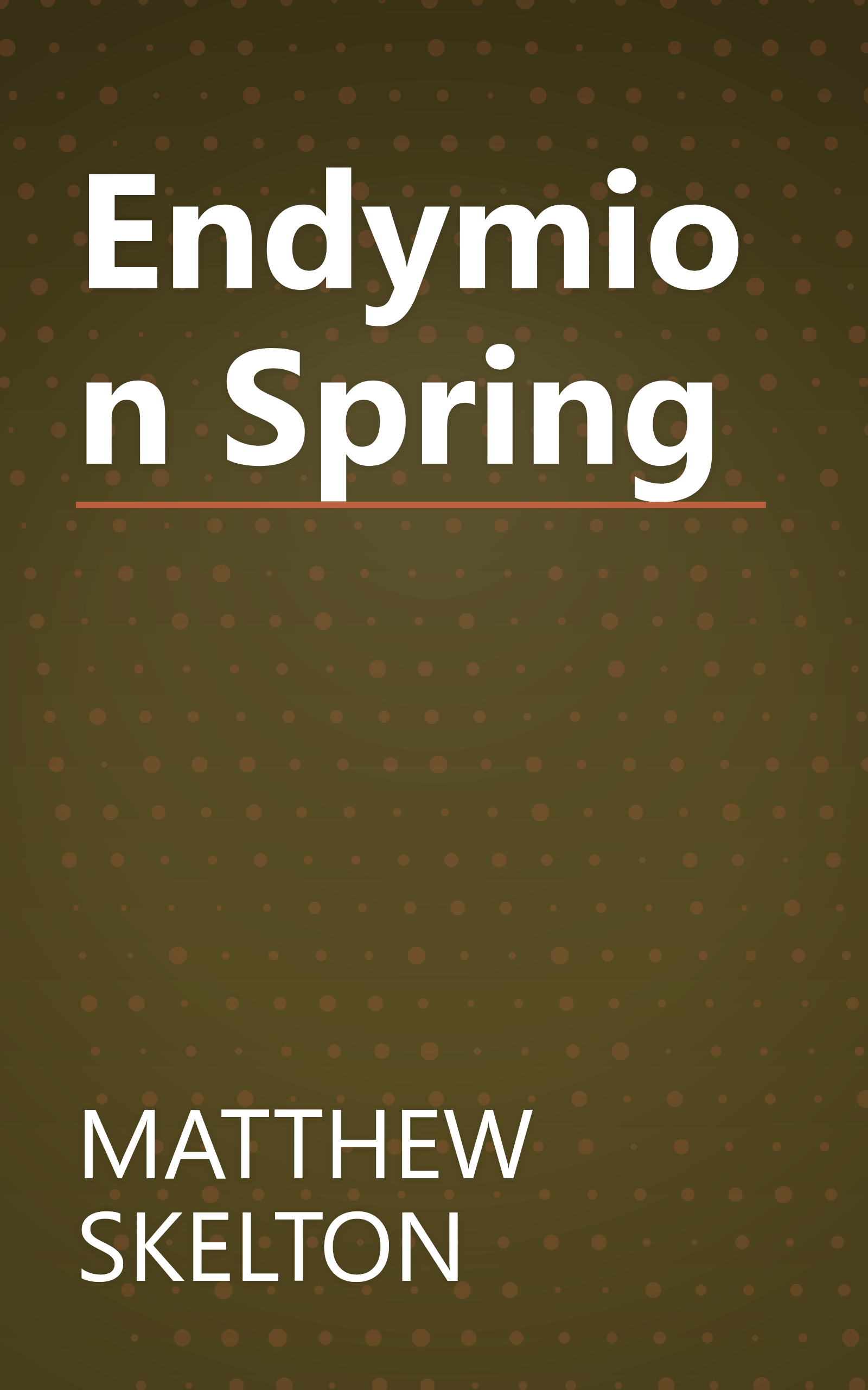 Endymion Spring book cover