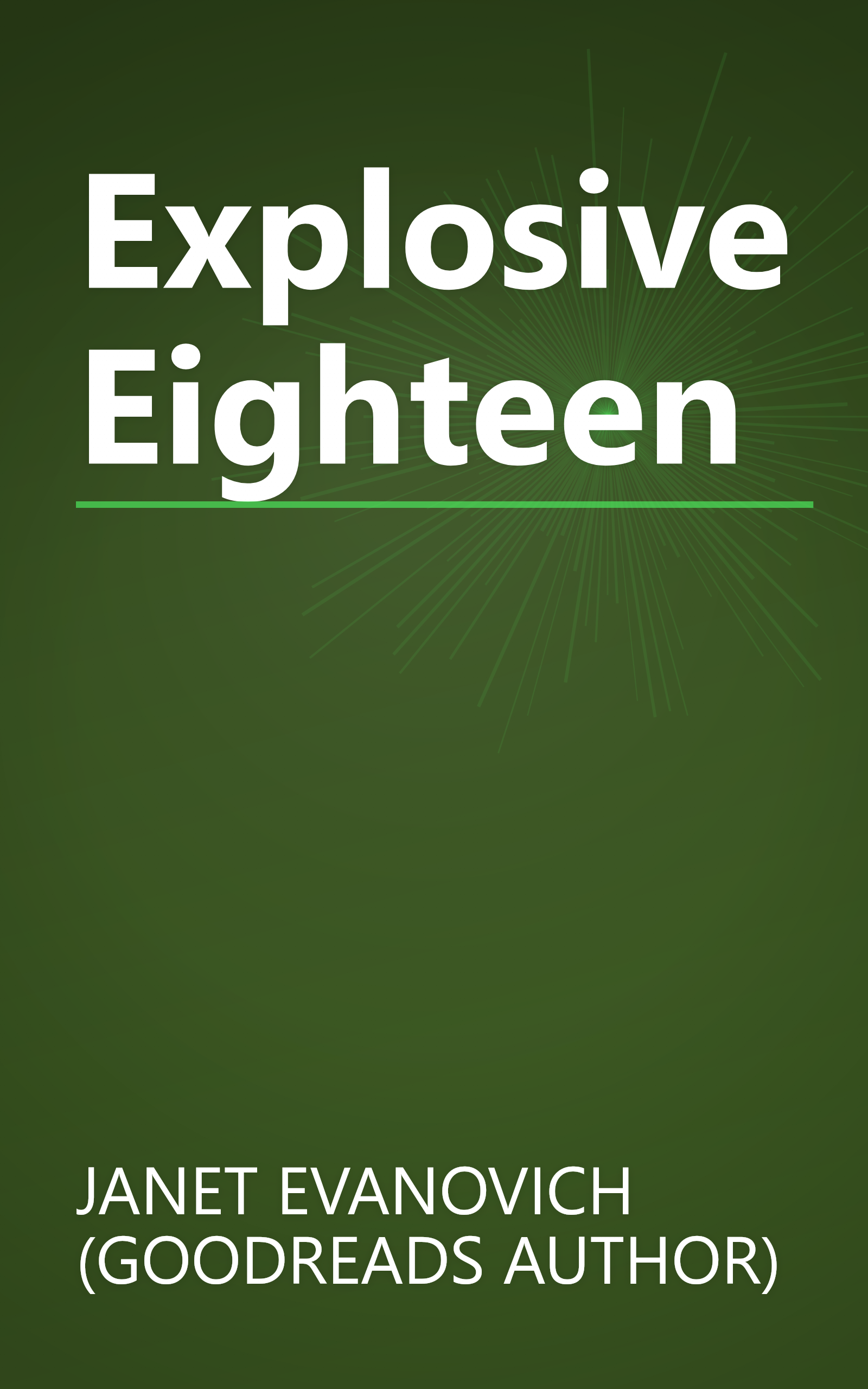 Explosive Eighteen book cover