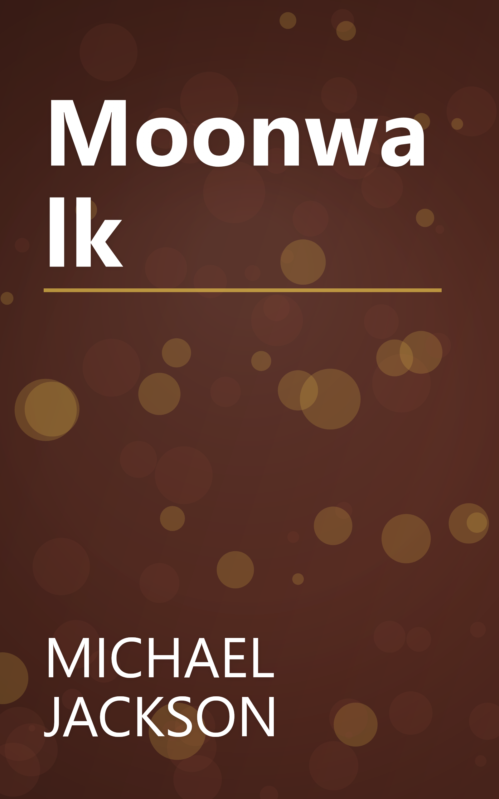 Moonwalk book cover