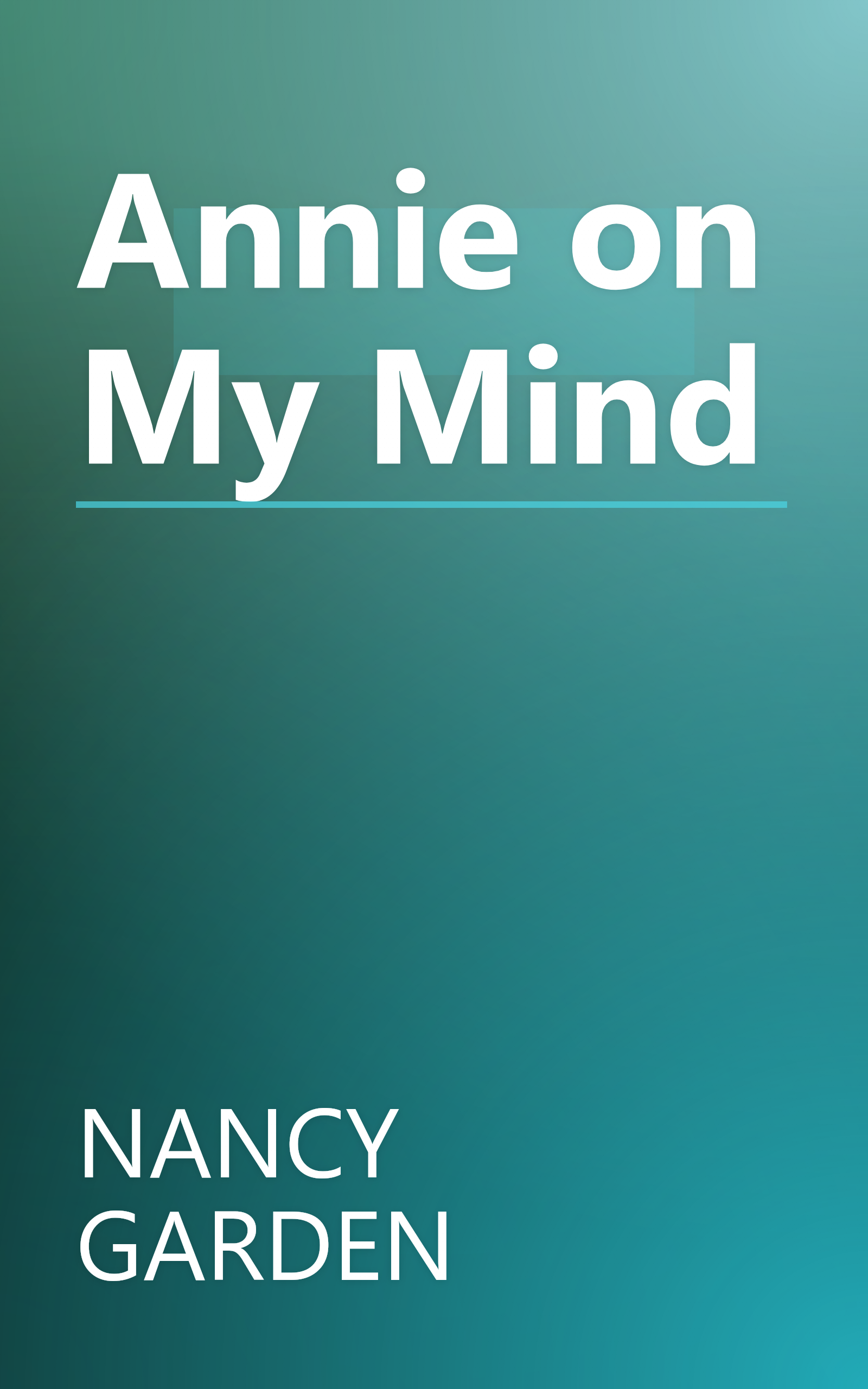 Annie on My Mind book cover