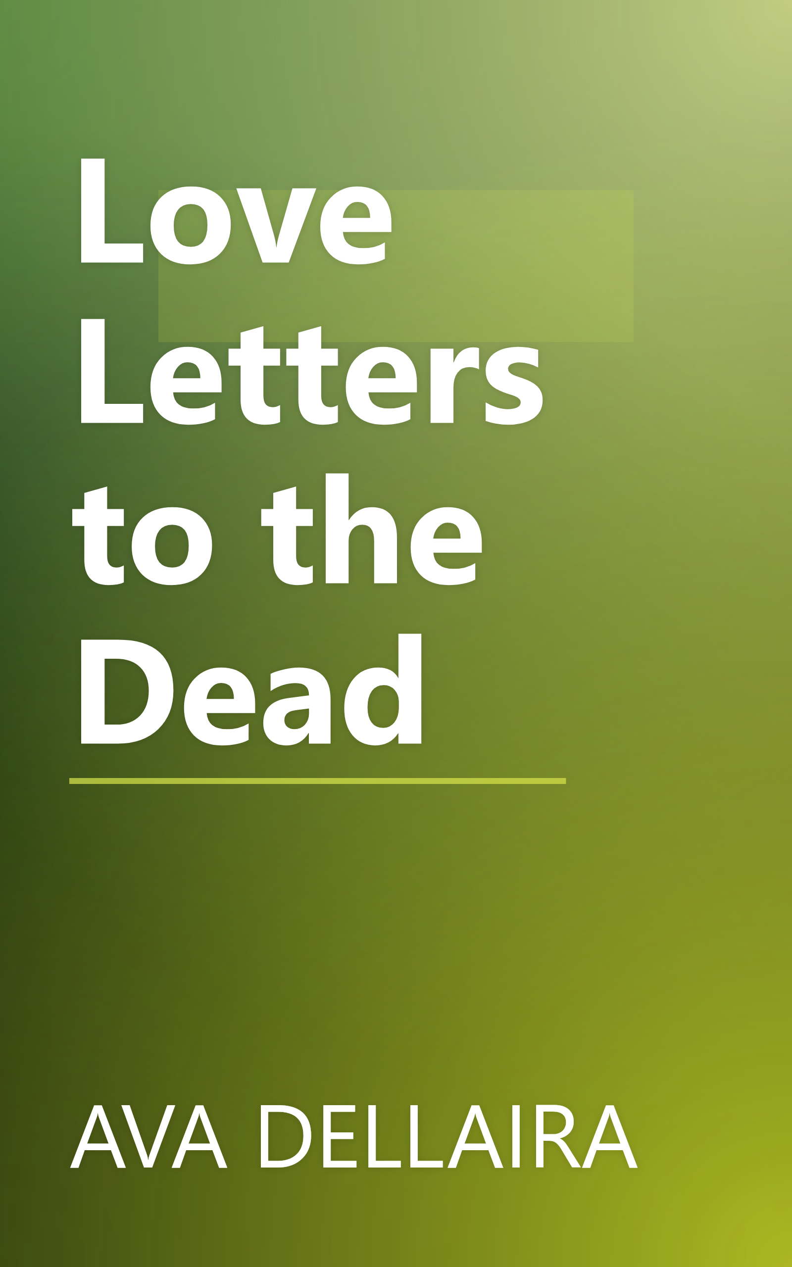 Love Letters to the Dead book cover