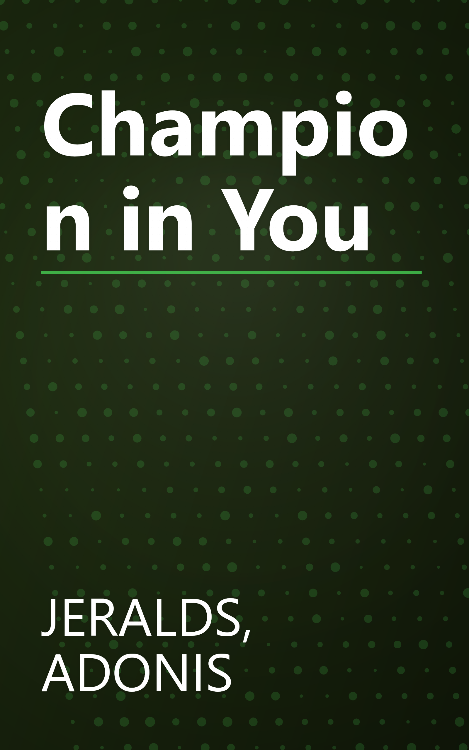 Champion in You book cover