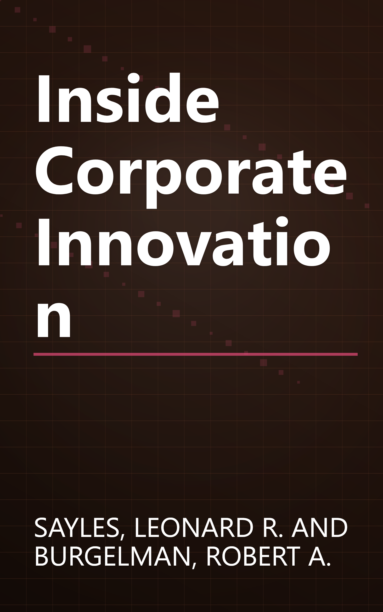 Inside Corporate Innovation book cover