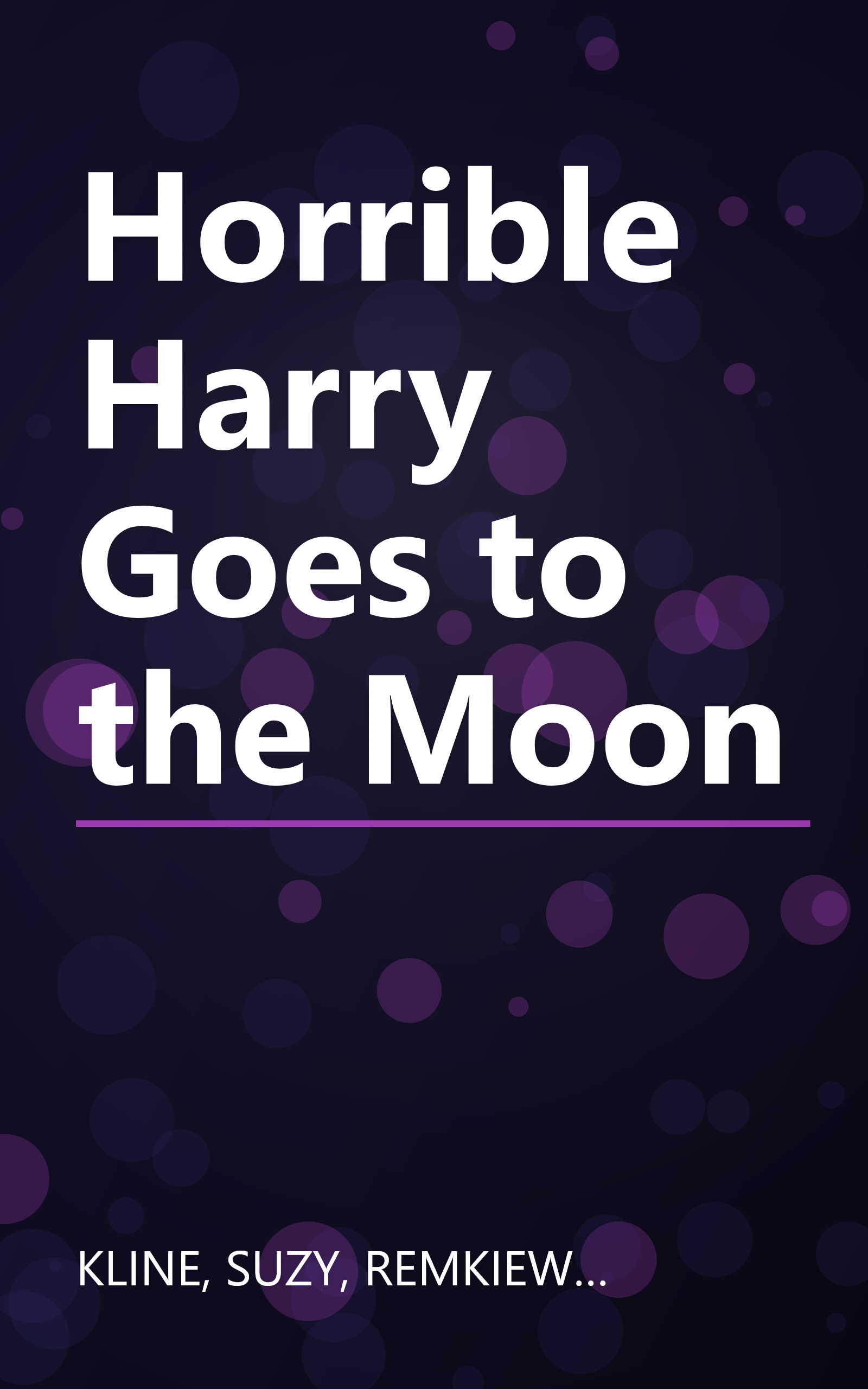 Horrible Harry Goes to the Moon book cover