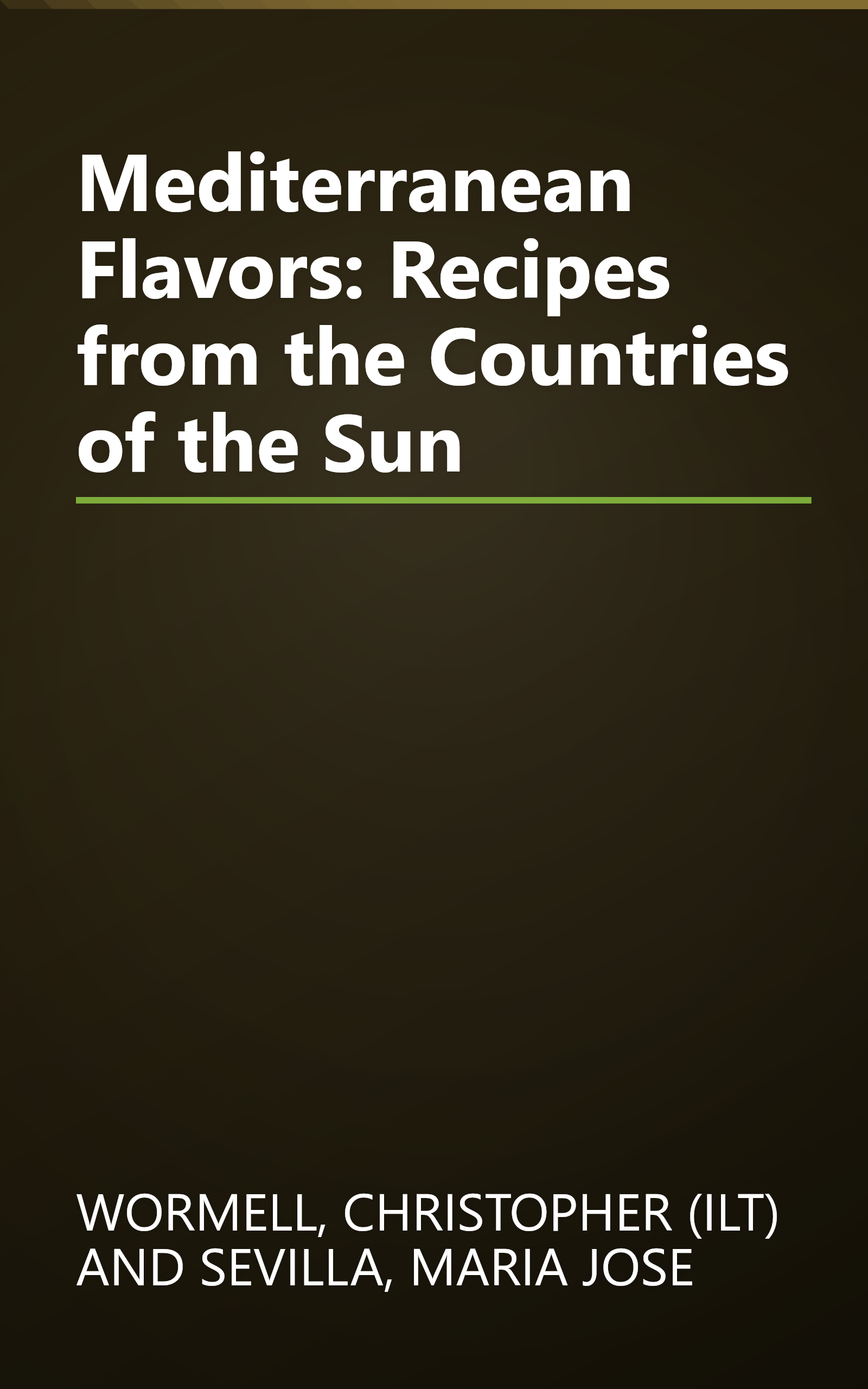 Mediterranean Flavors: Recipes from the Countries of the Sun book cover