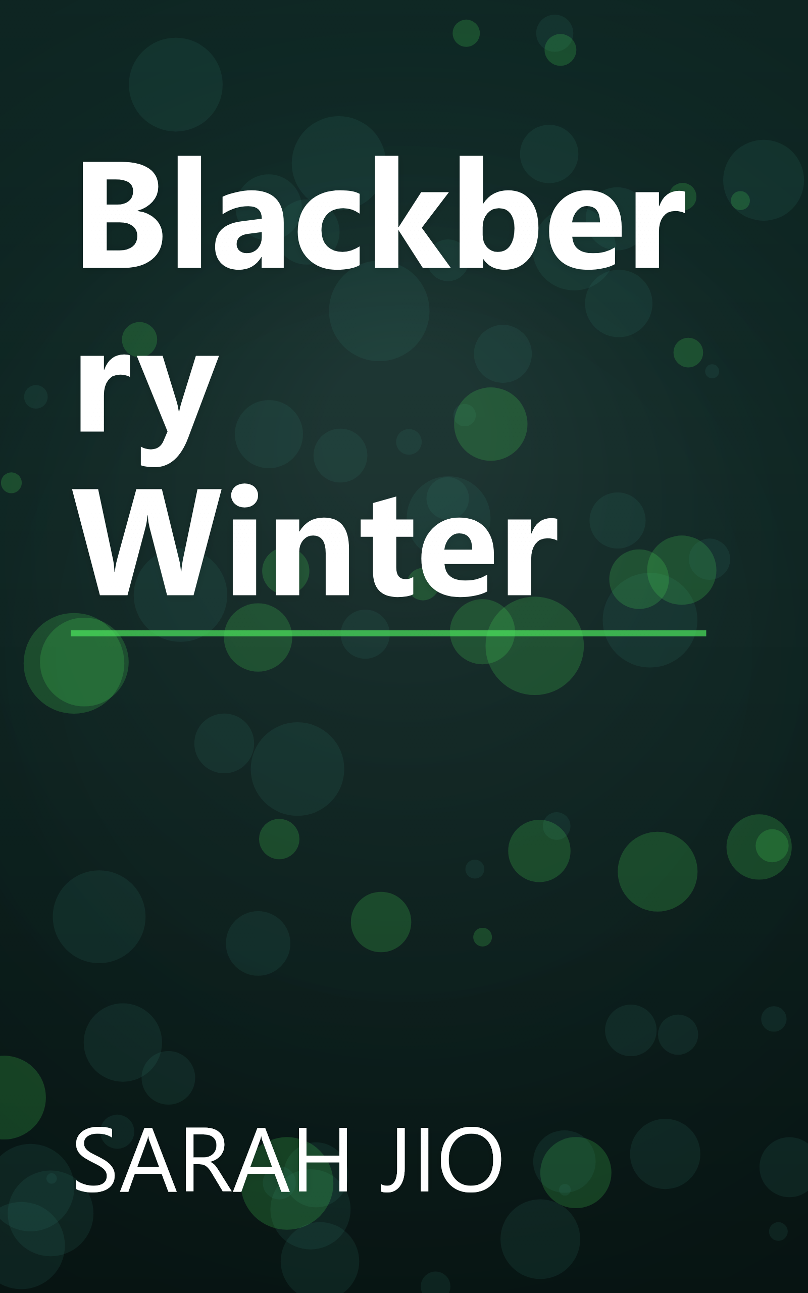 Blackberry Winter book cover