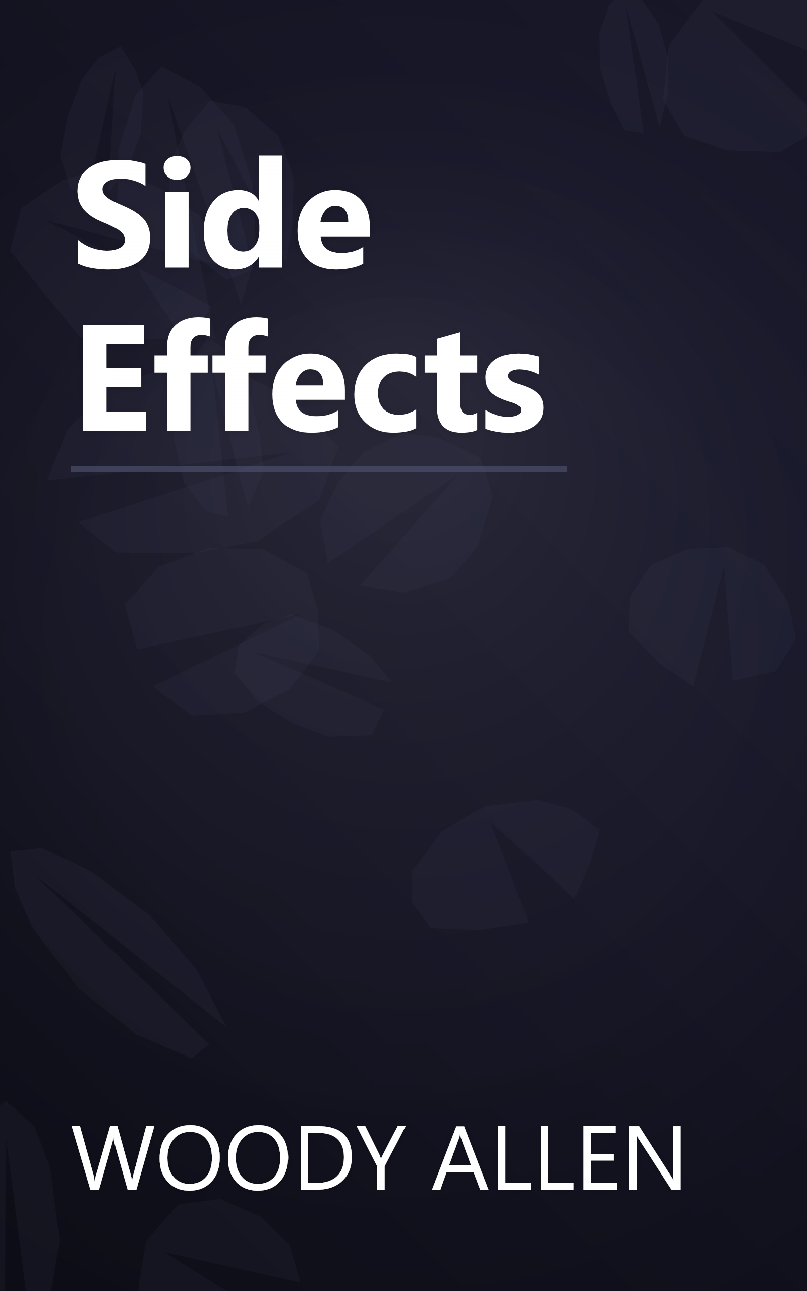 Side Effects book cover