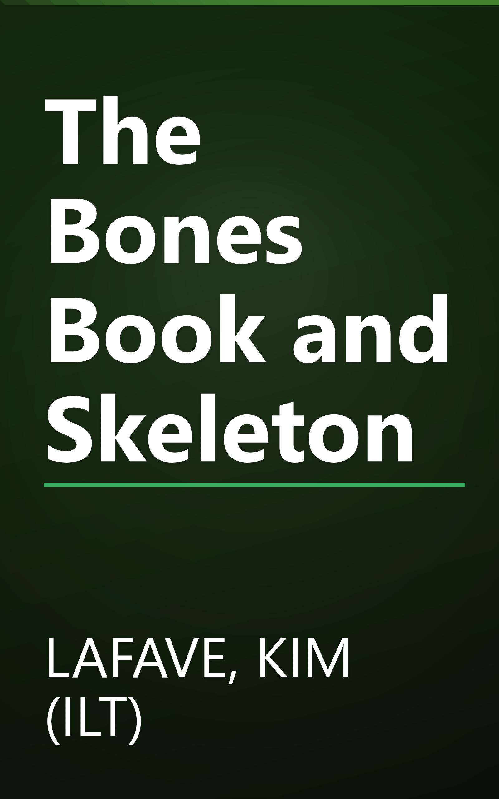 The Bones Book and Skeleton book cover