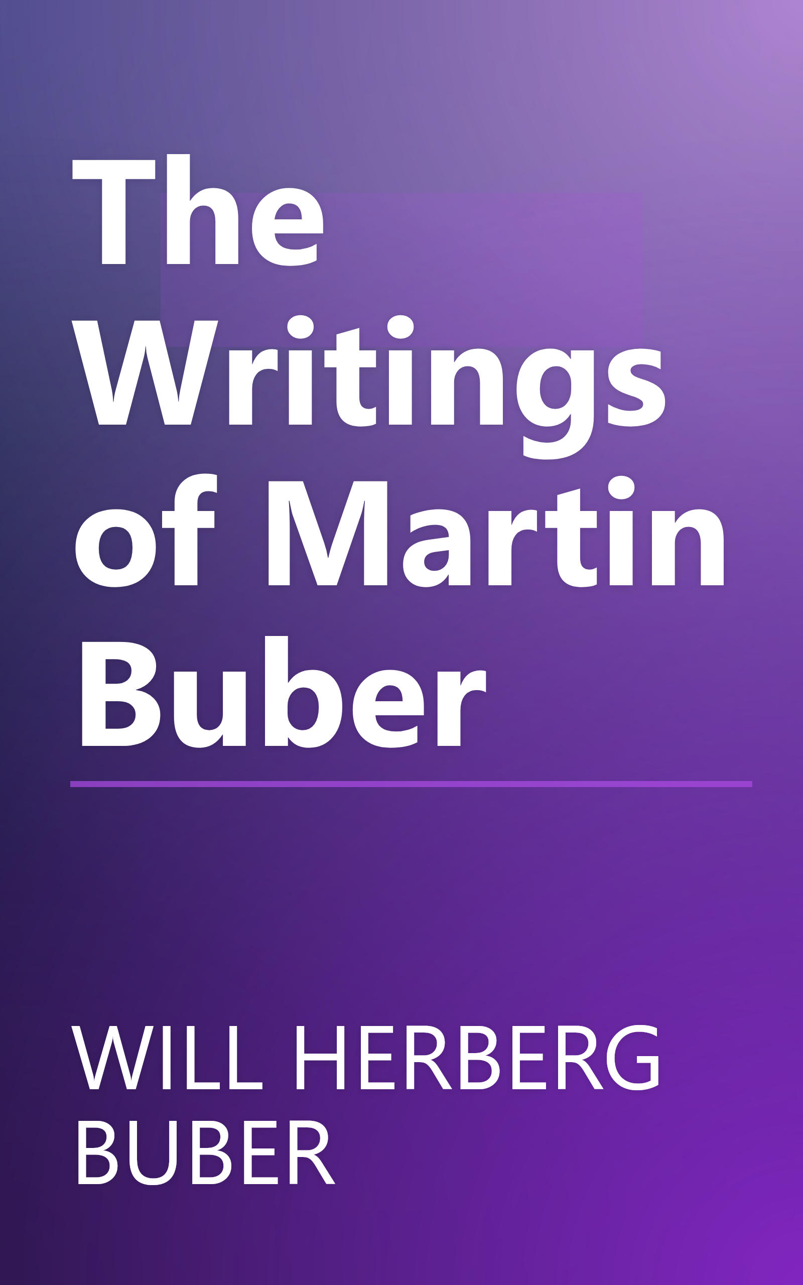 The Writings of Martin Buber book cover