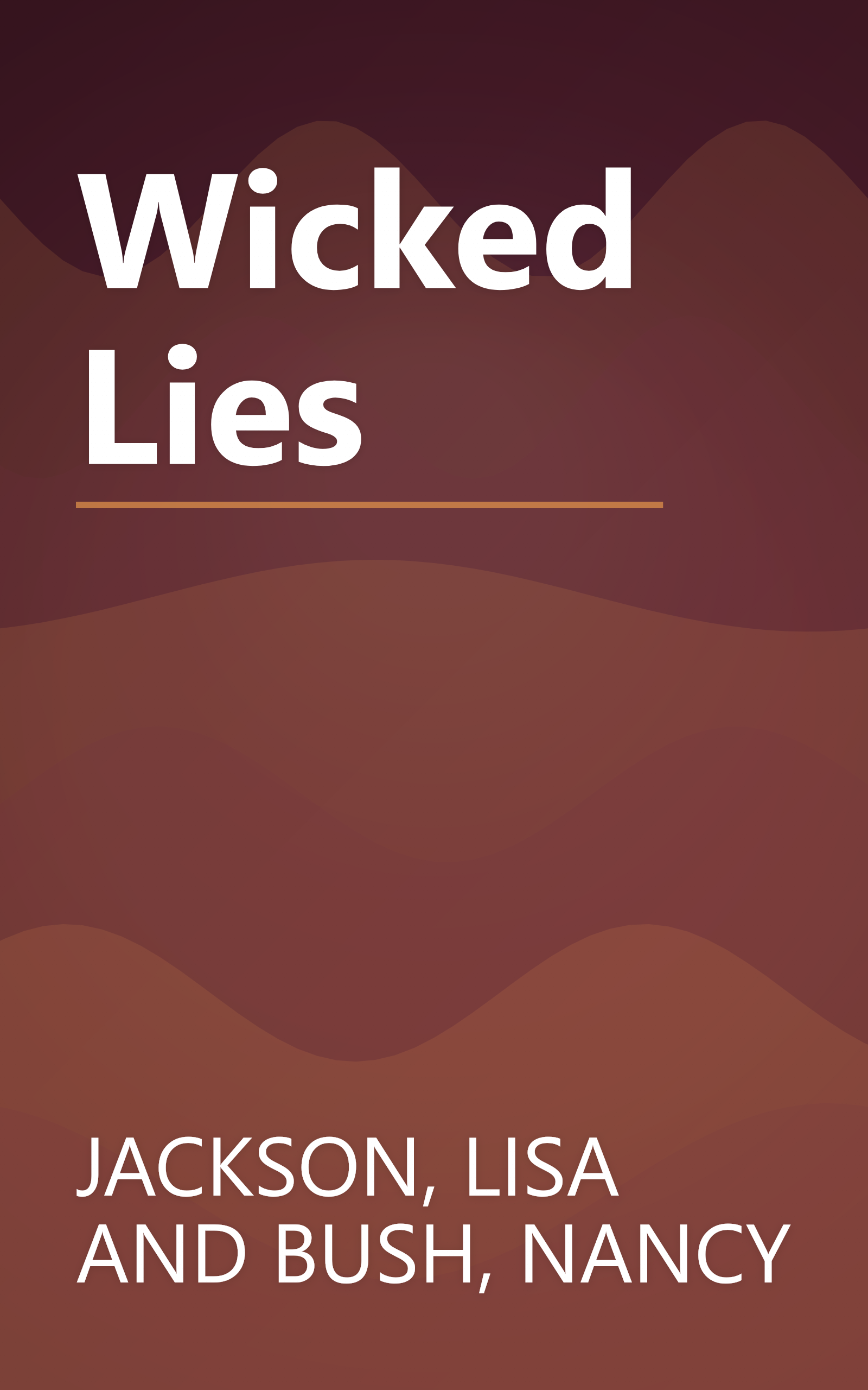 Wicked Lies book cover