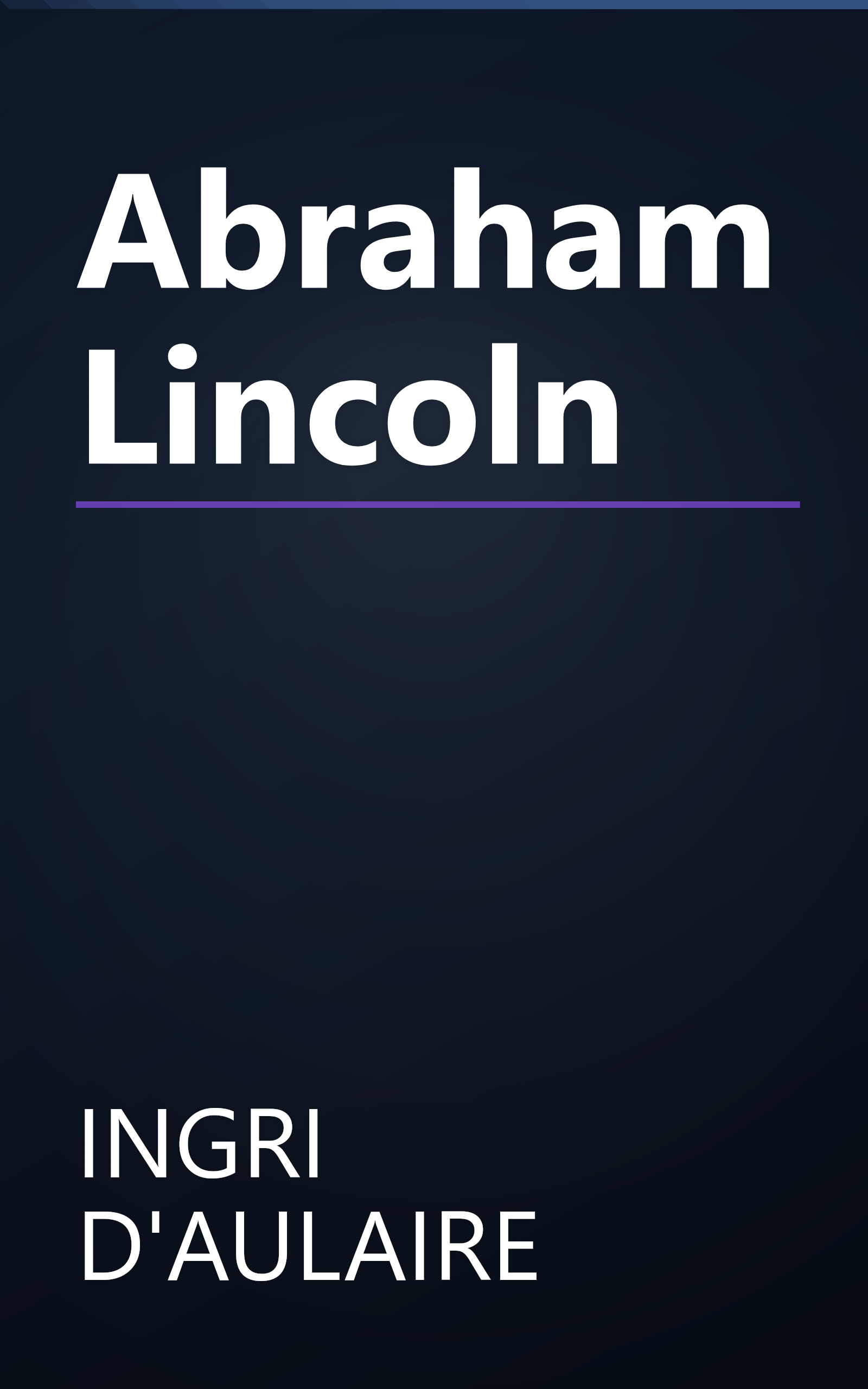 Abraham Lincoln book cover