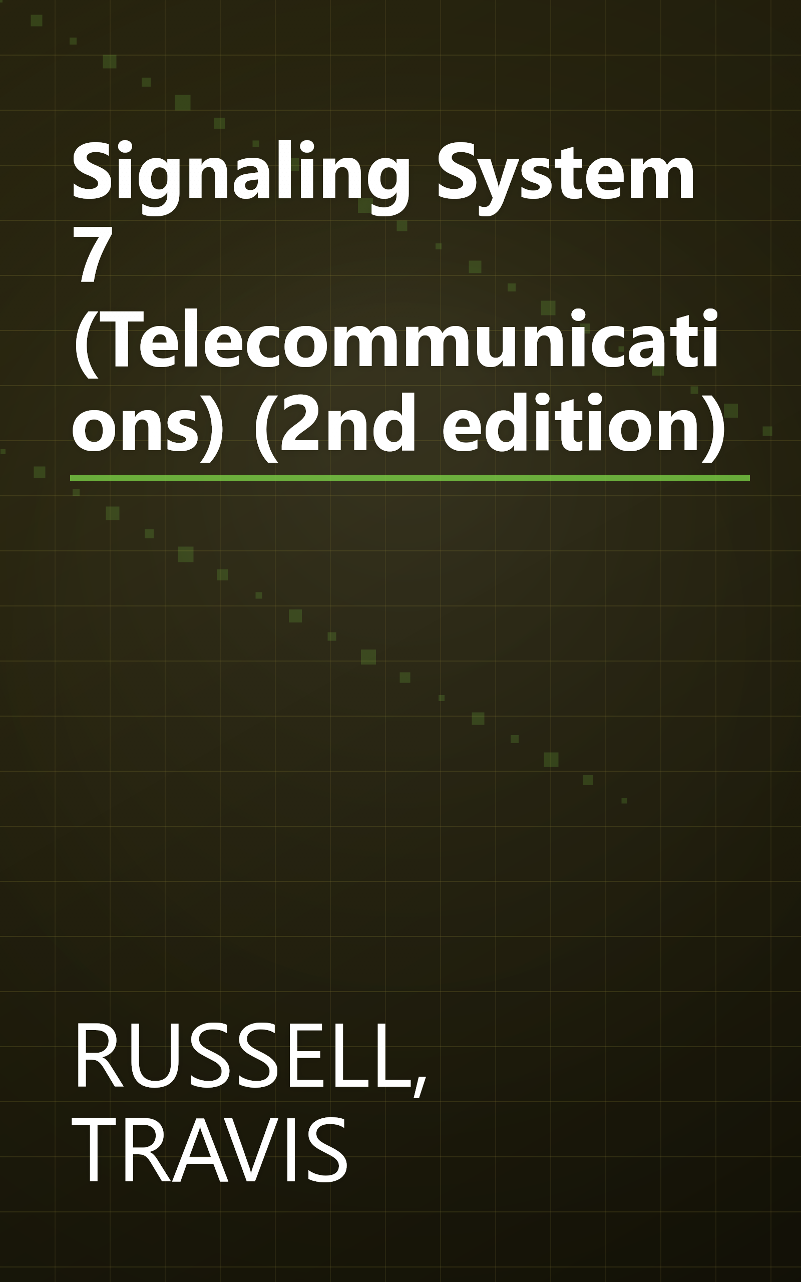 Signaling System 7 (Telecommunications) (2nd edition) book cover