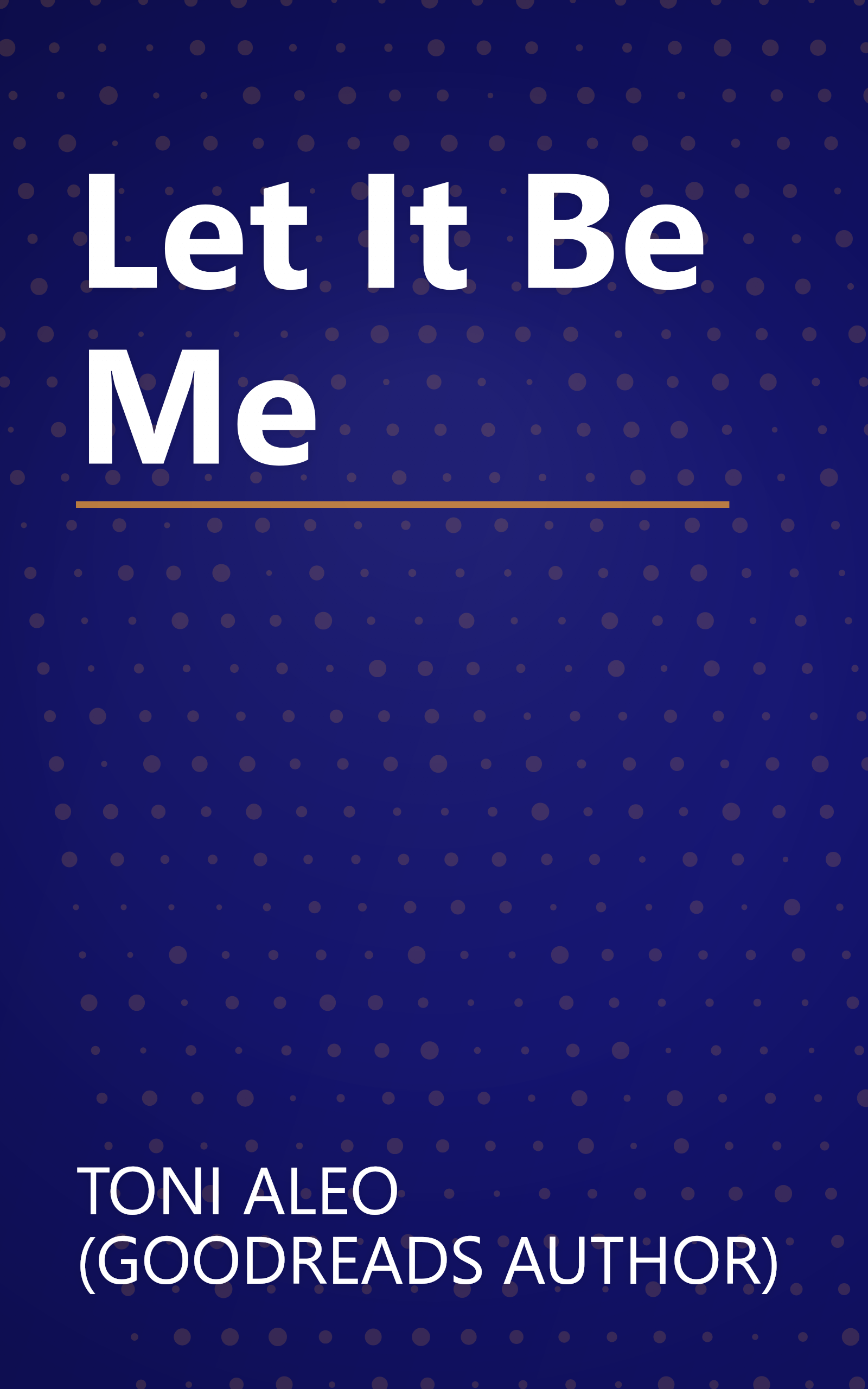 Let It Be Me book cover