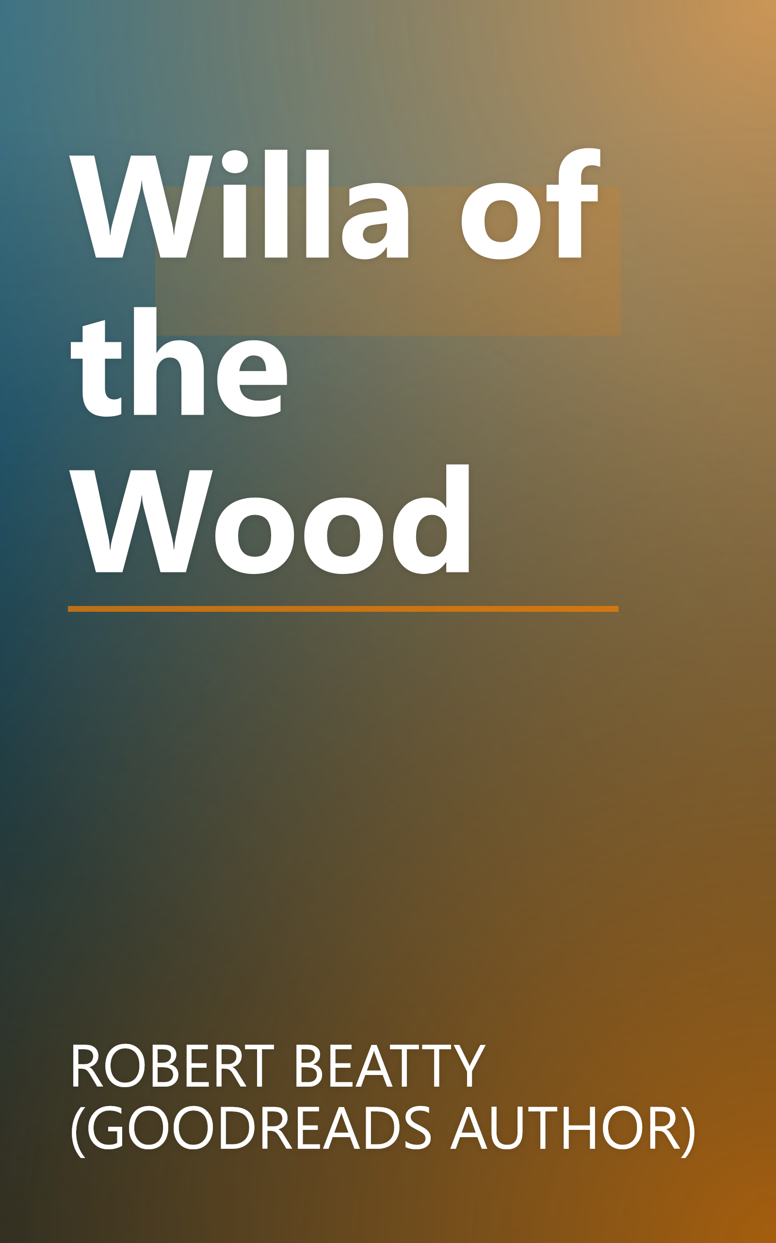 Willa of the Wood book cover