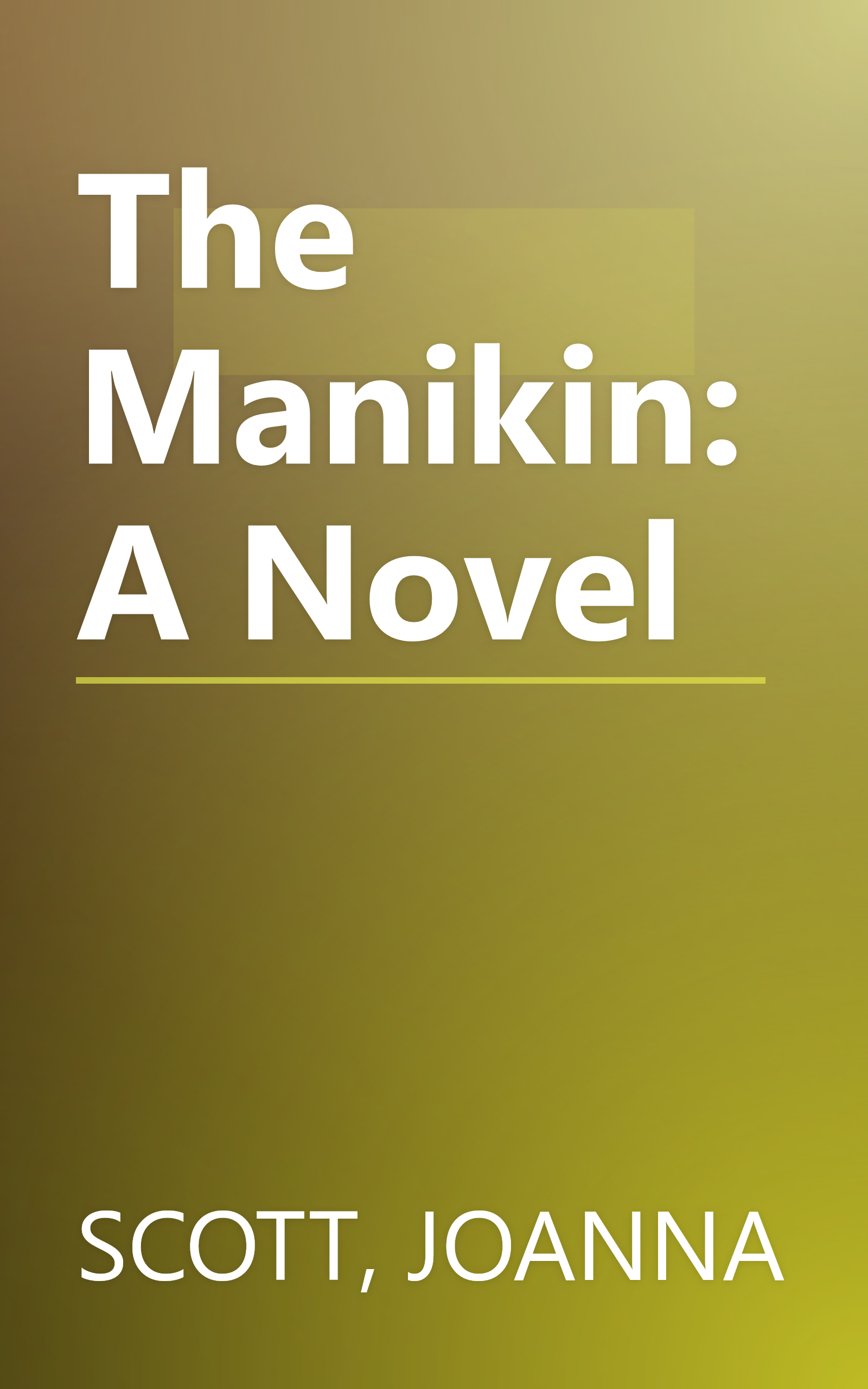 The Manikin: A Novel book cover