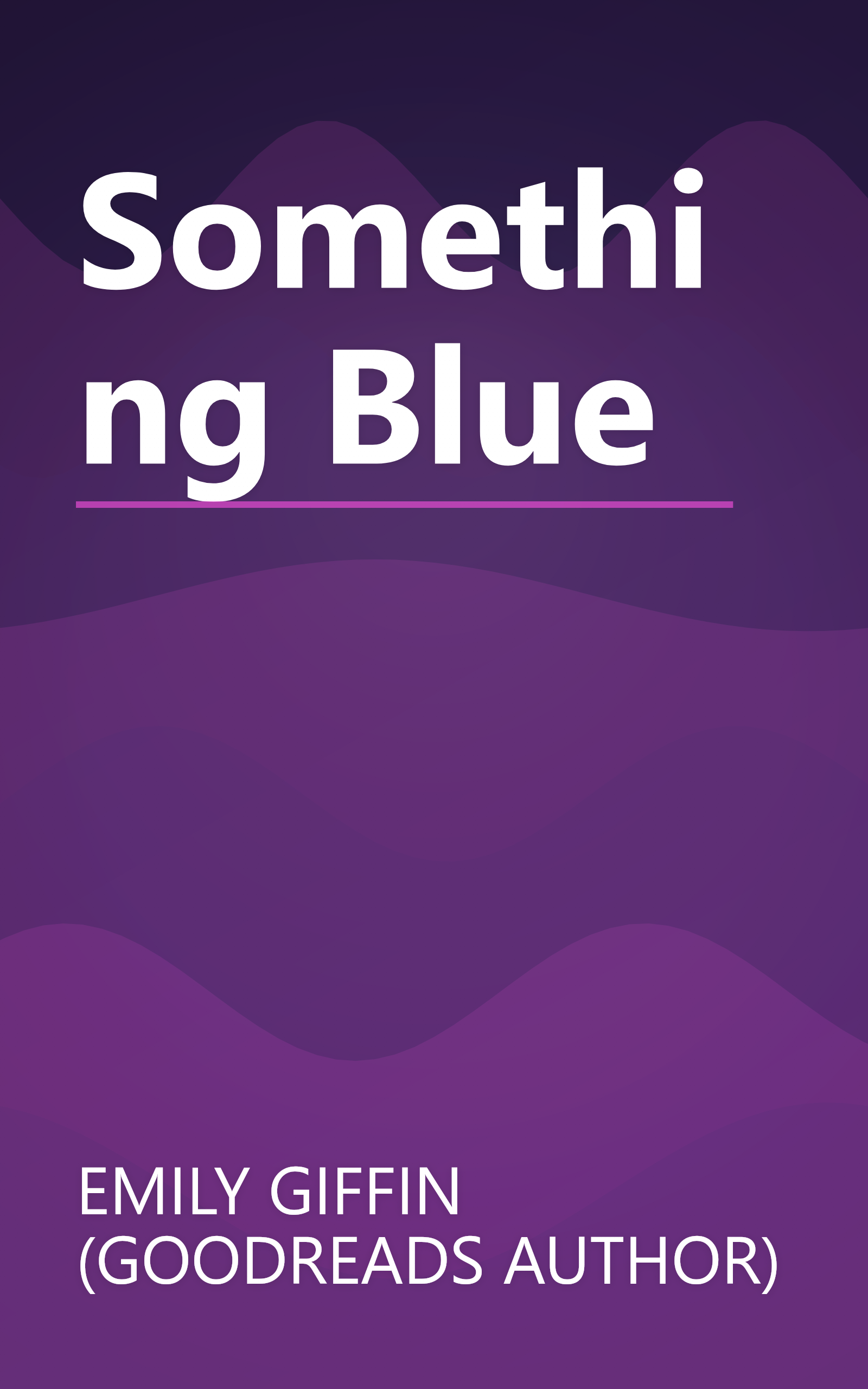Something Blue book cover