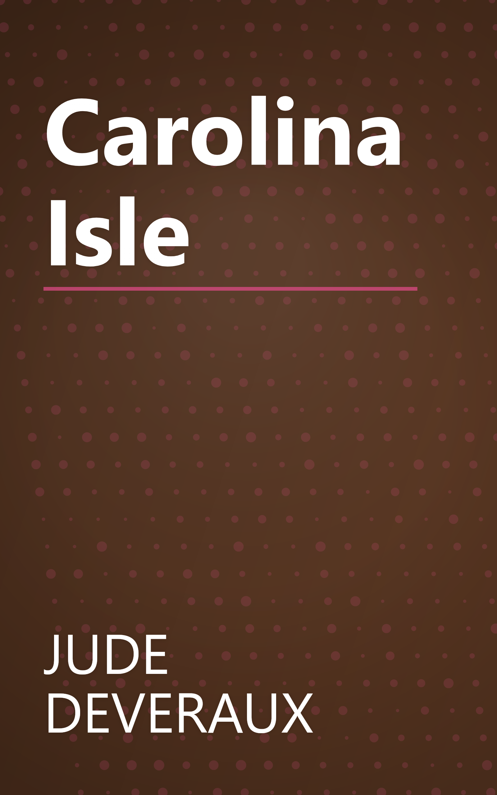 Carolina Isle book cover