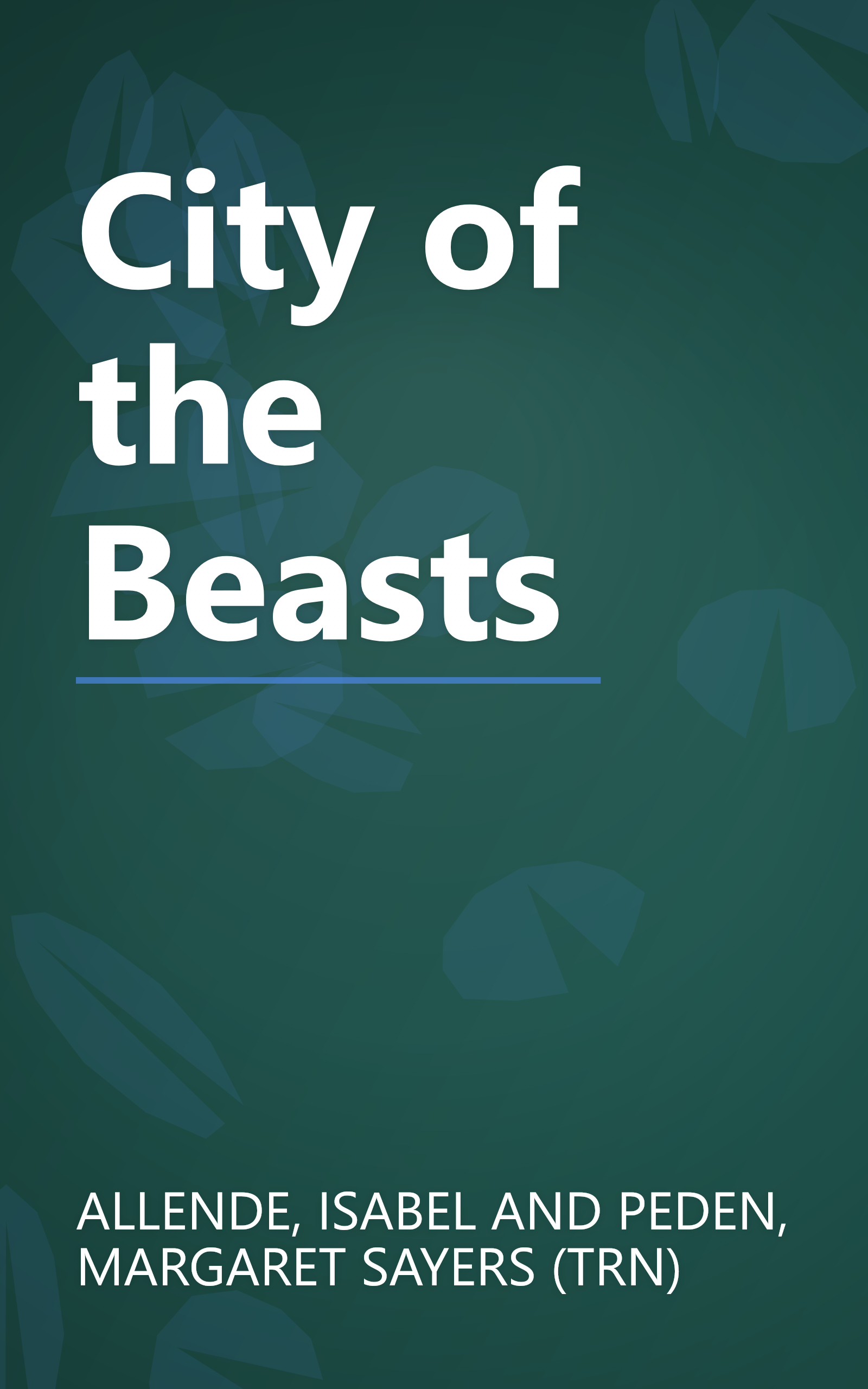 City of the Beasts book cover