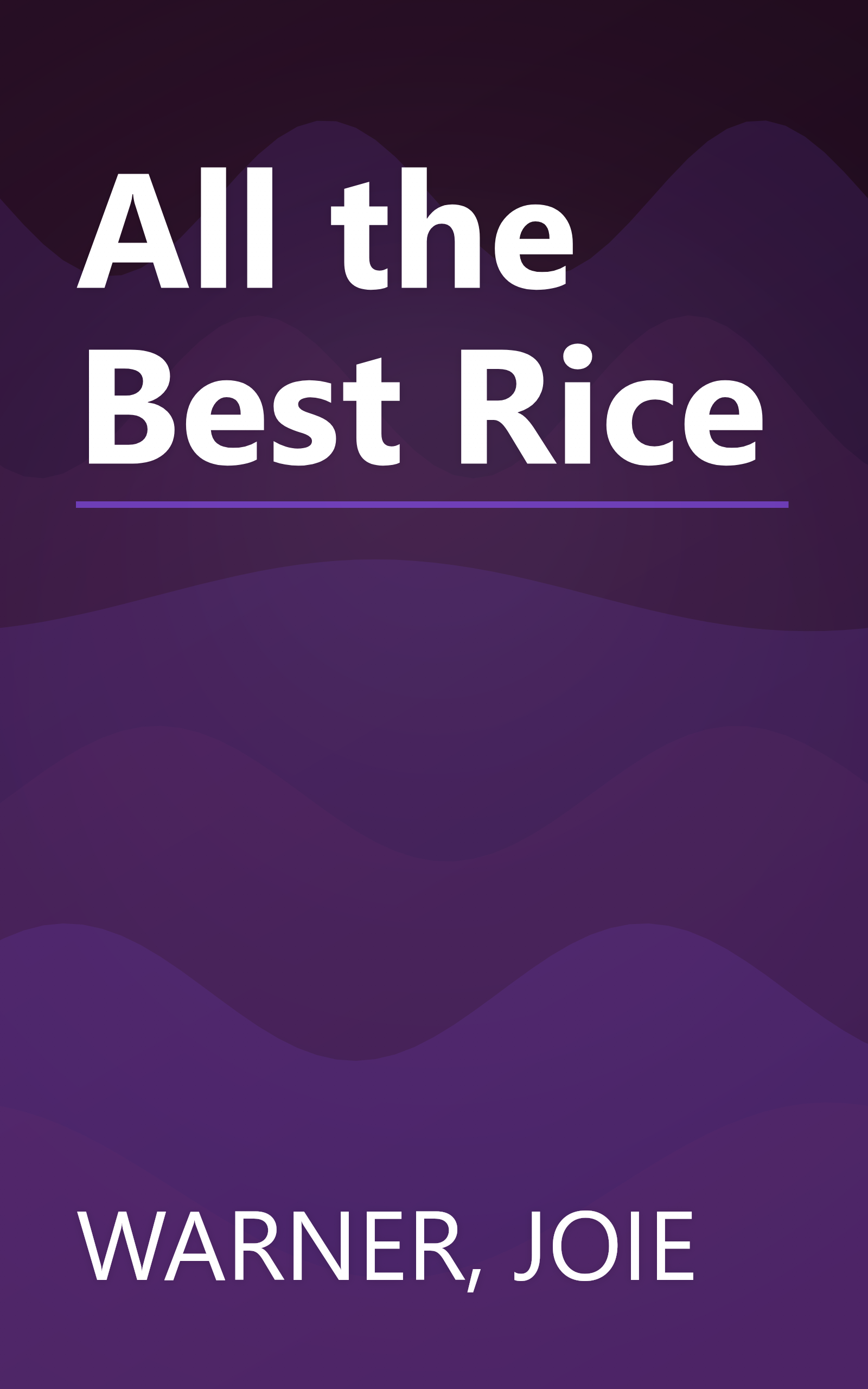 All the Best Rice book cover