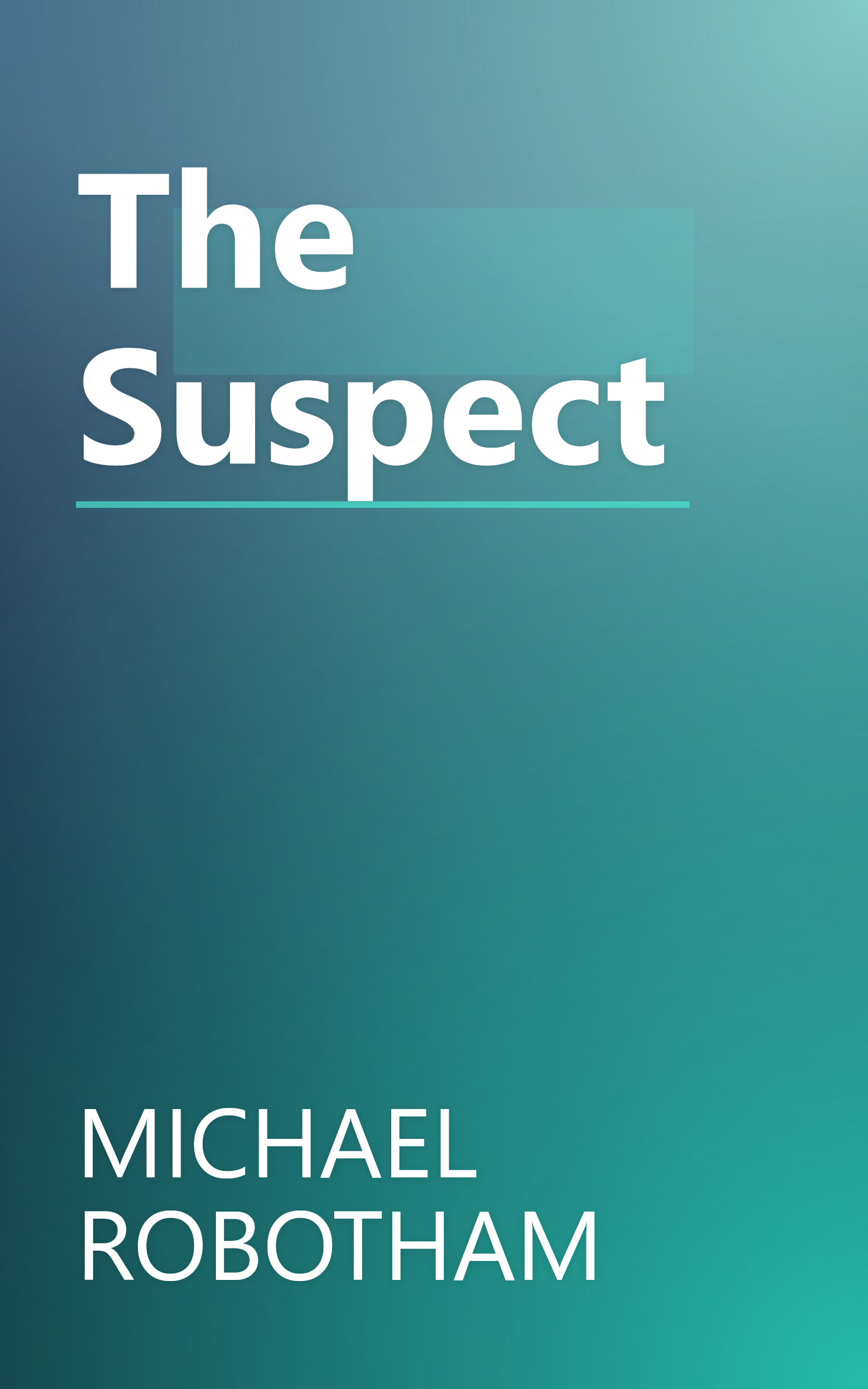 The Suspect book cover
