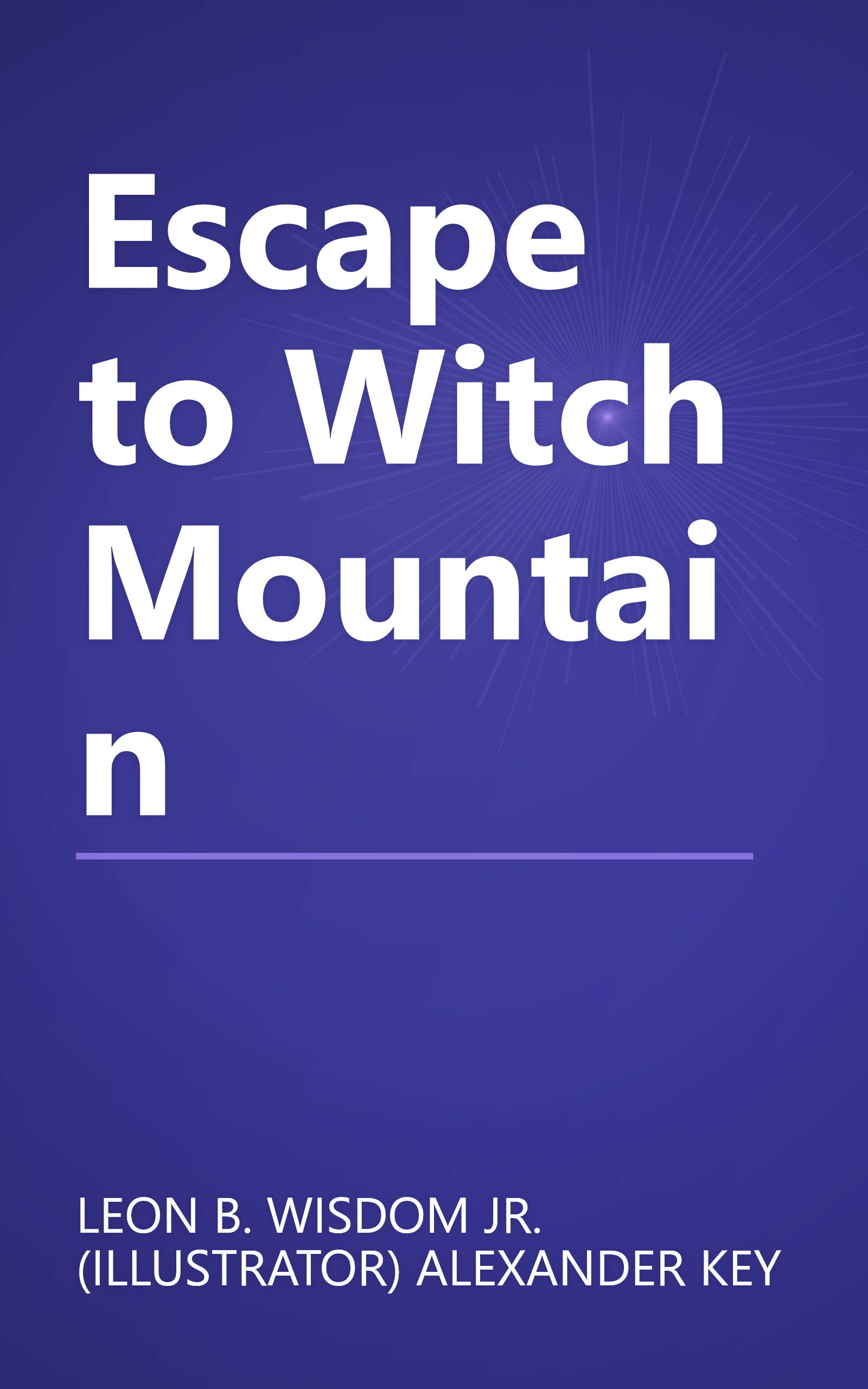 Escape to Witch Mountain book cover