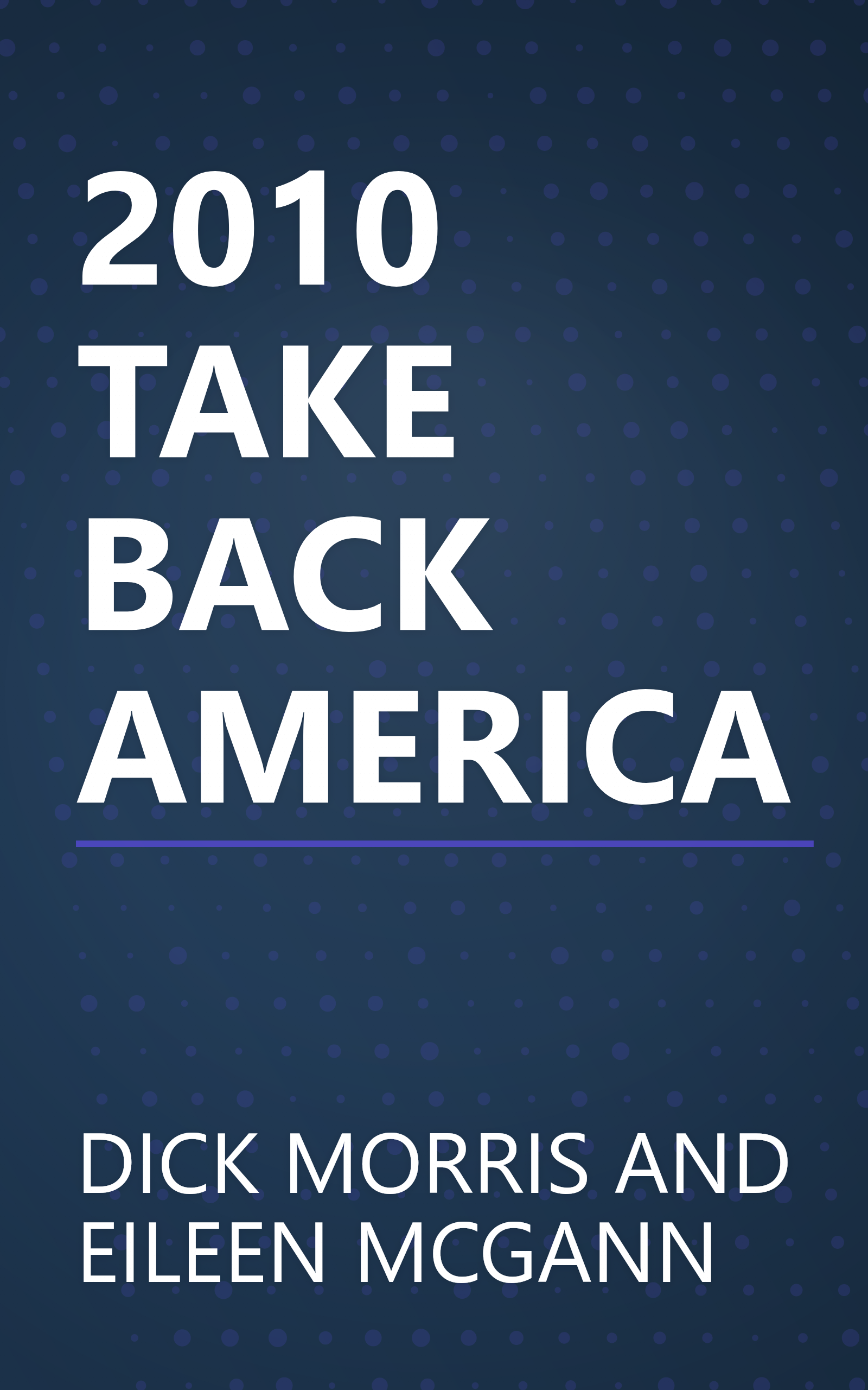 2010 TAKE BACK AMERICA book cover