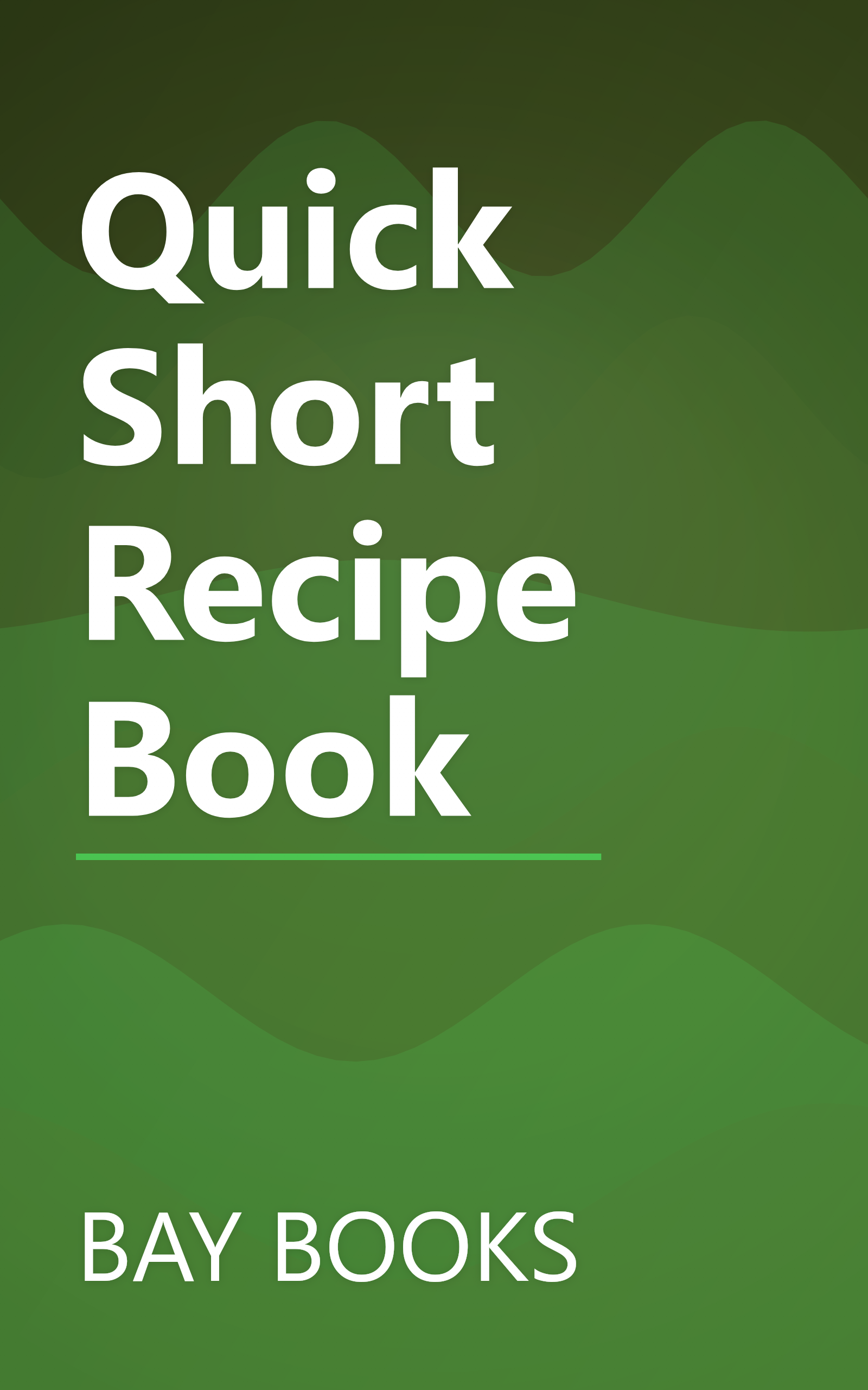 Quick Short Recipe Book book cover